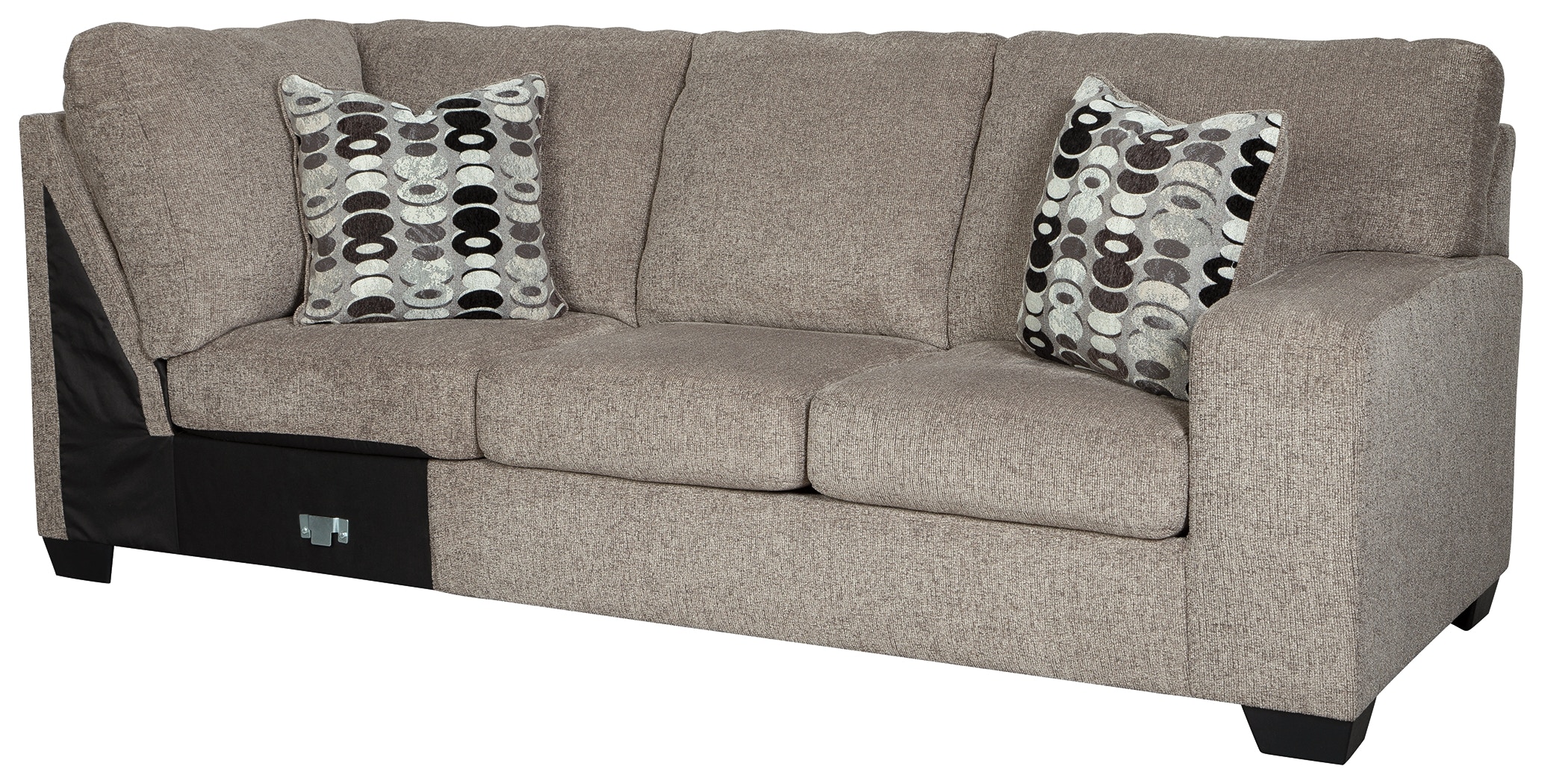 Ashley Ballinasloe Ballinasloe 3-Piece Sectional with Ottoman 80702U1 ...