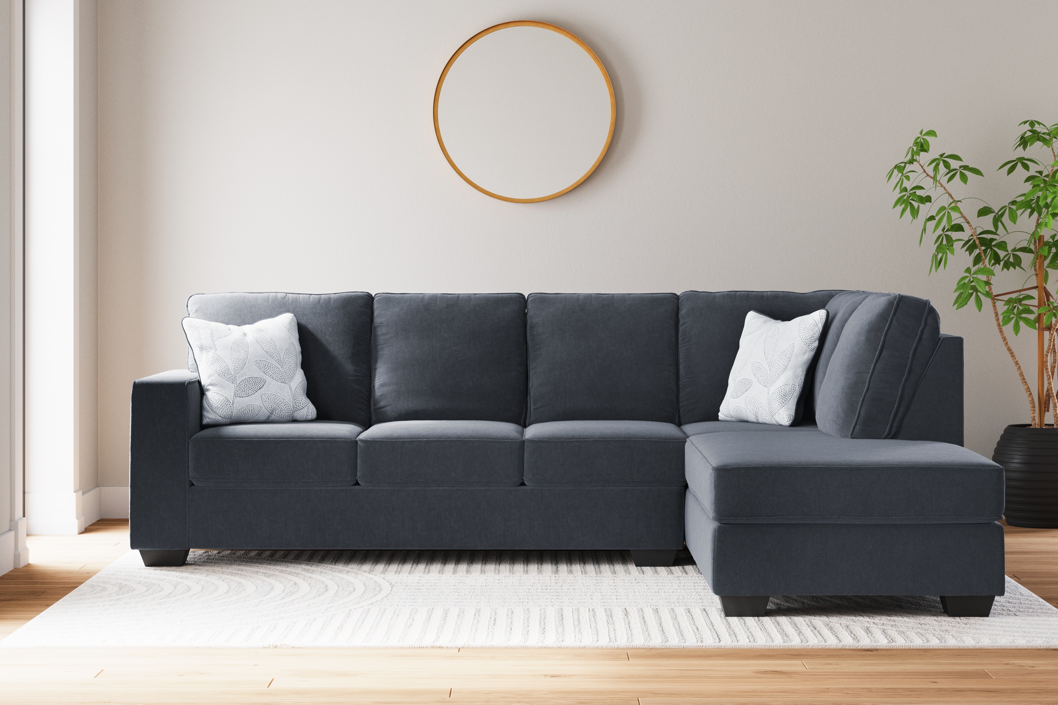 Signature Design by Ashley Living Room Altari 2 Piece Sectional with Chaise 87213S2 iFurnish