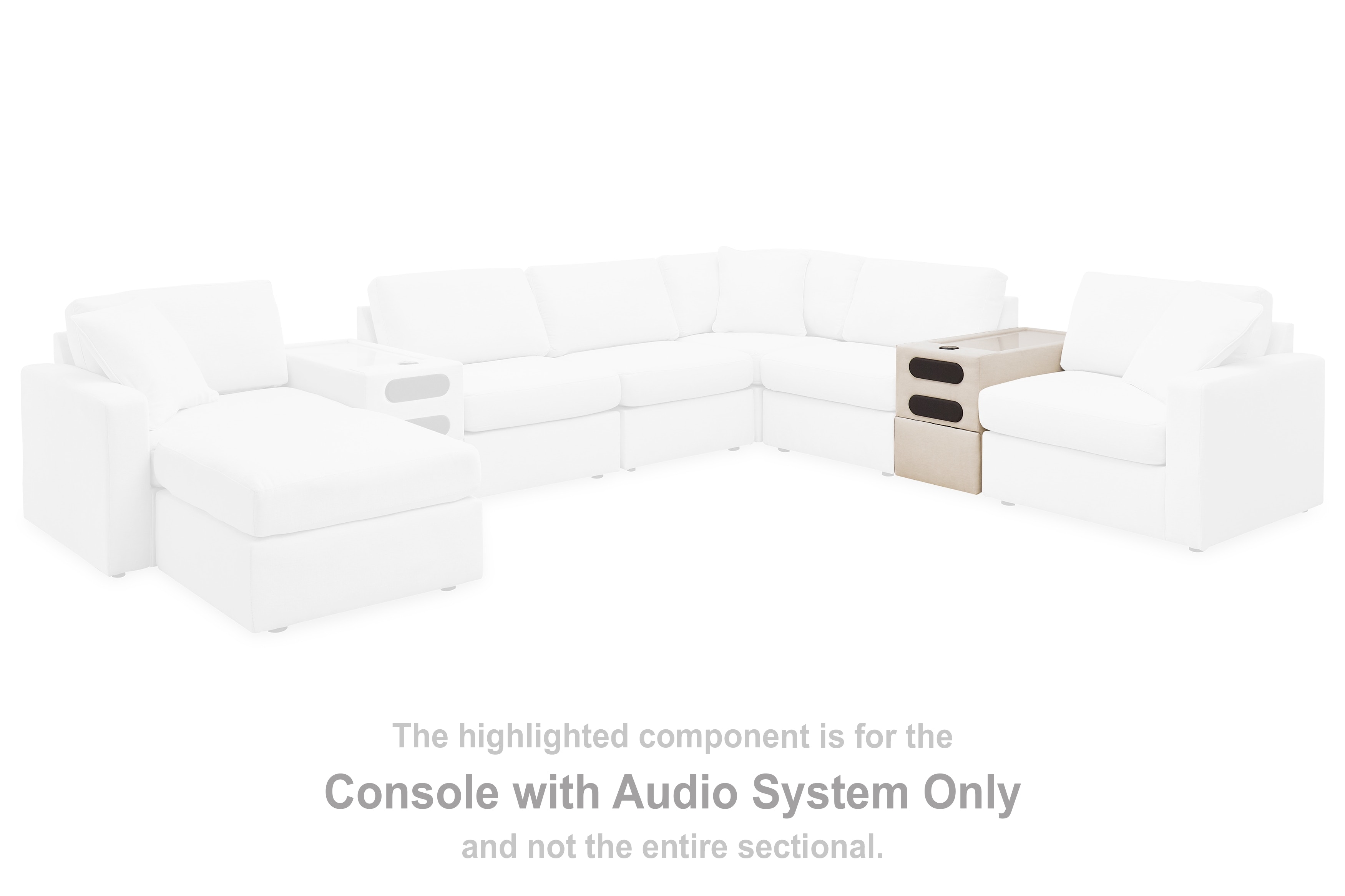 Ashley Modmax Modmax Console with Audio System 9210327 - Portland, OR ...