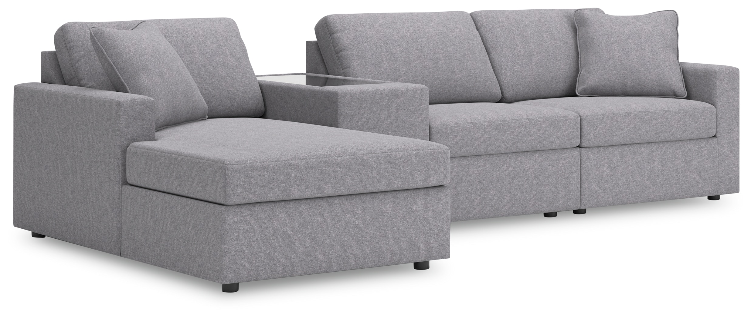 Ashley Modmax Modmax 4-Piece Sectional with Chaise 92104S41 - Portland ...