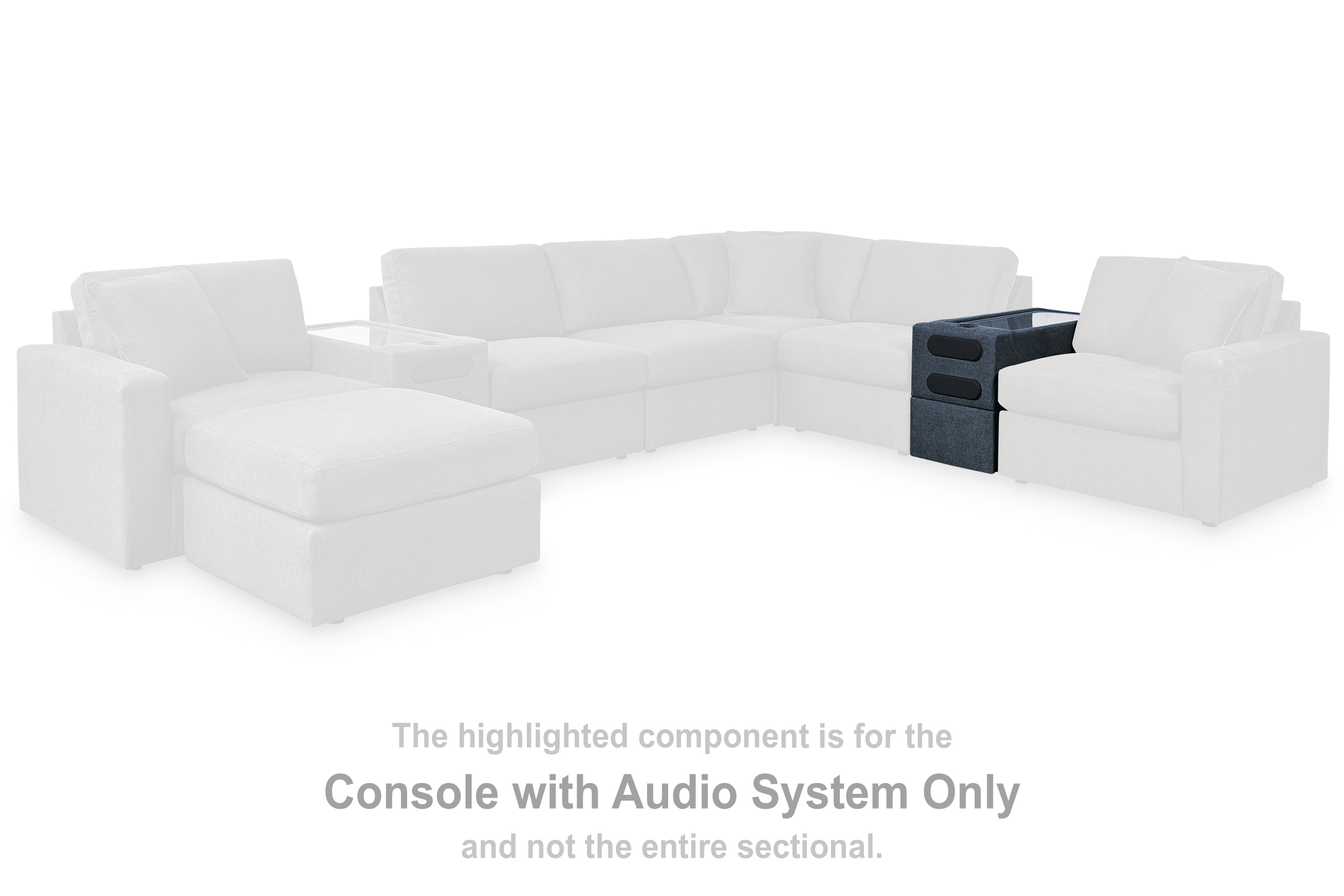Ashley Modmax Modmax Console with Audio System 9212127 - Portland, OR ...