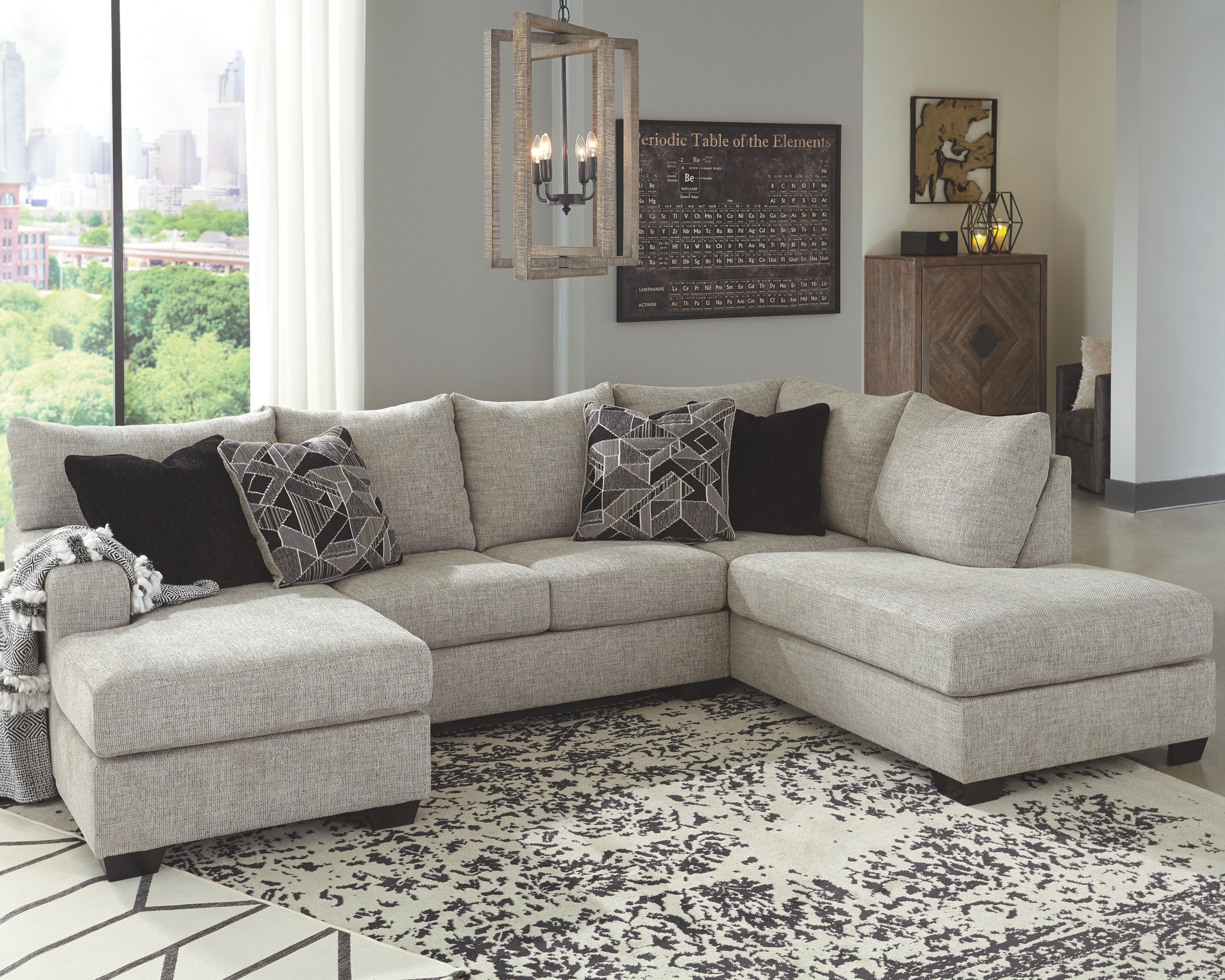 Benchcraft Living Room Megginson 2-Piece Sectional with Chaise 96006S1 ...