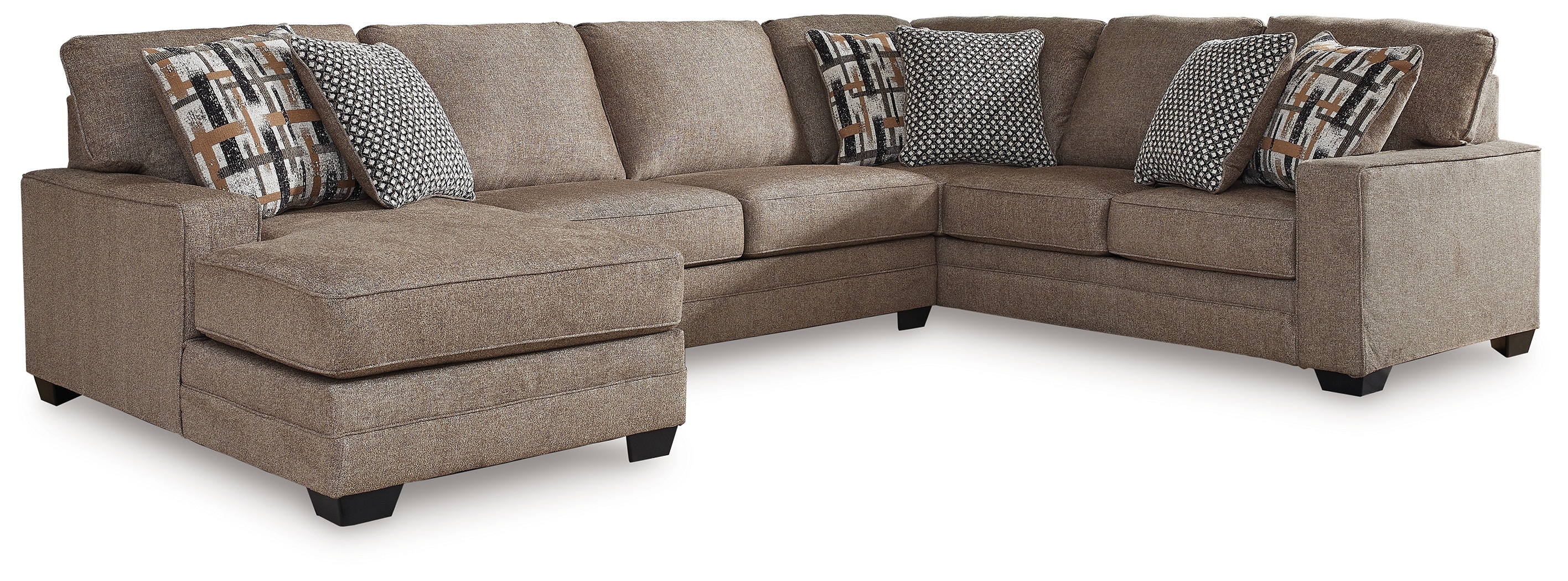 Ashley Cannonbrook Cannonbrook 3-Piece Sectional with Chaise 98201S1 ...