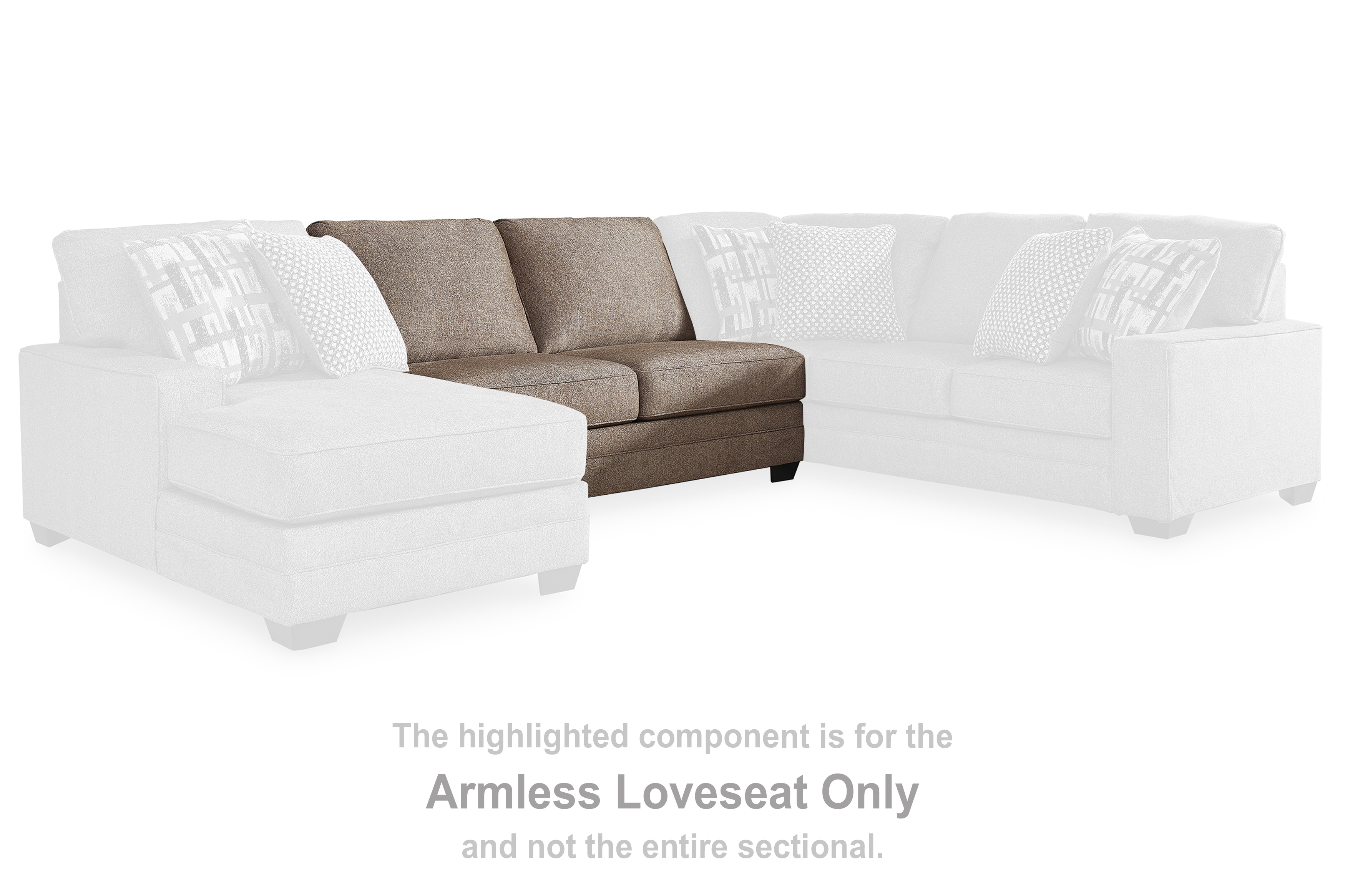 Ashley Cannonbrook Cannonbrook Armless Loveseat 9820134 - Portland, OR ...