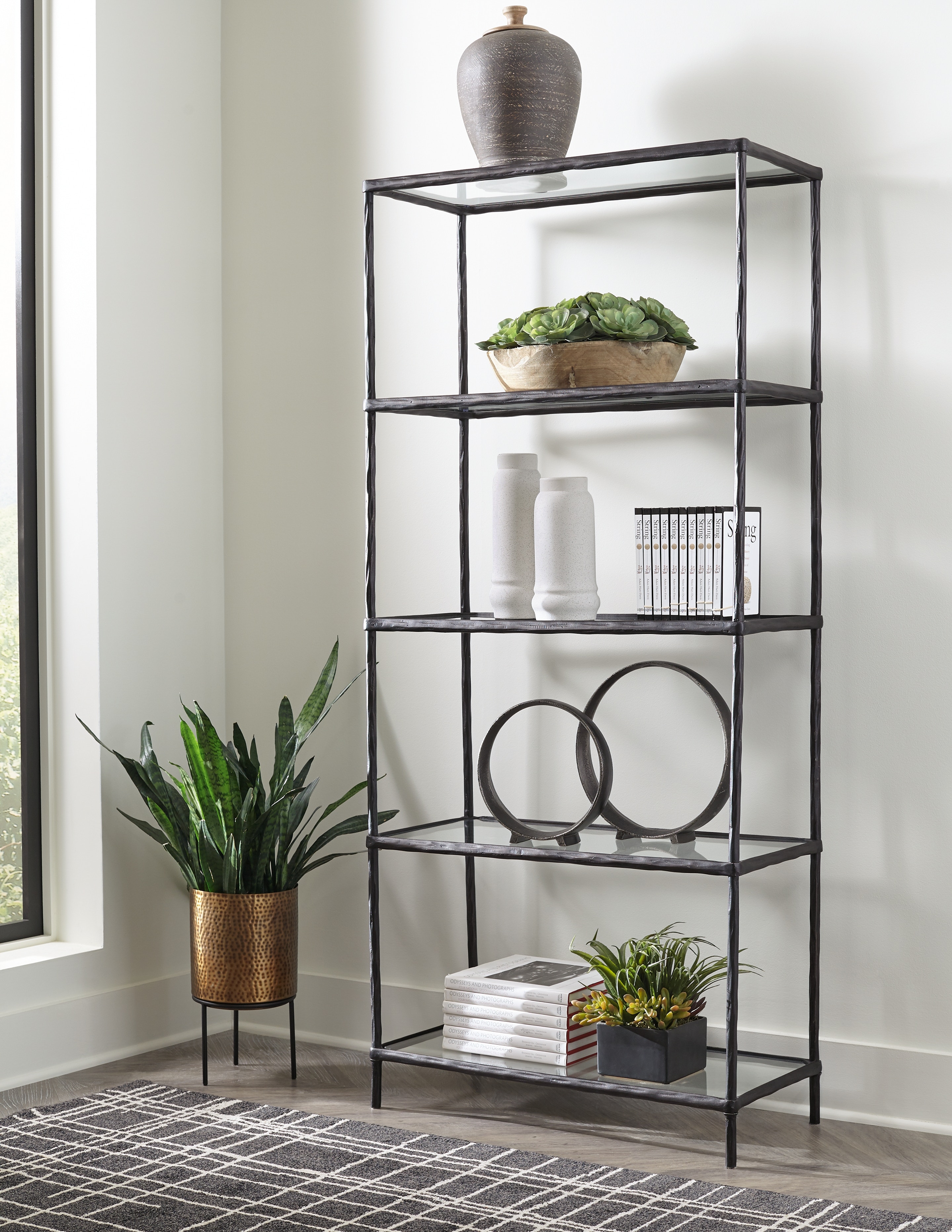 Signature Design by Ashley Home Office Ryandale Bookcase A4000461 ...