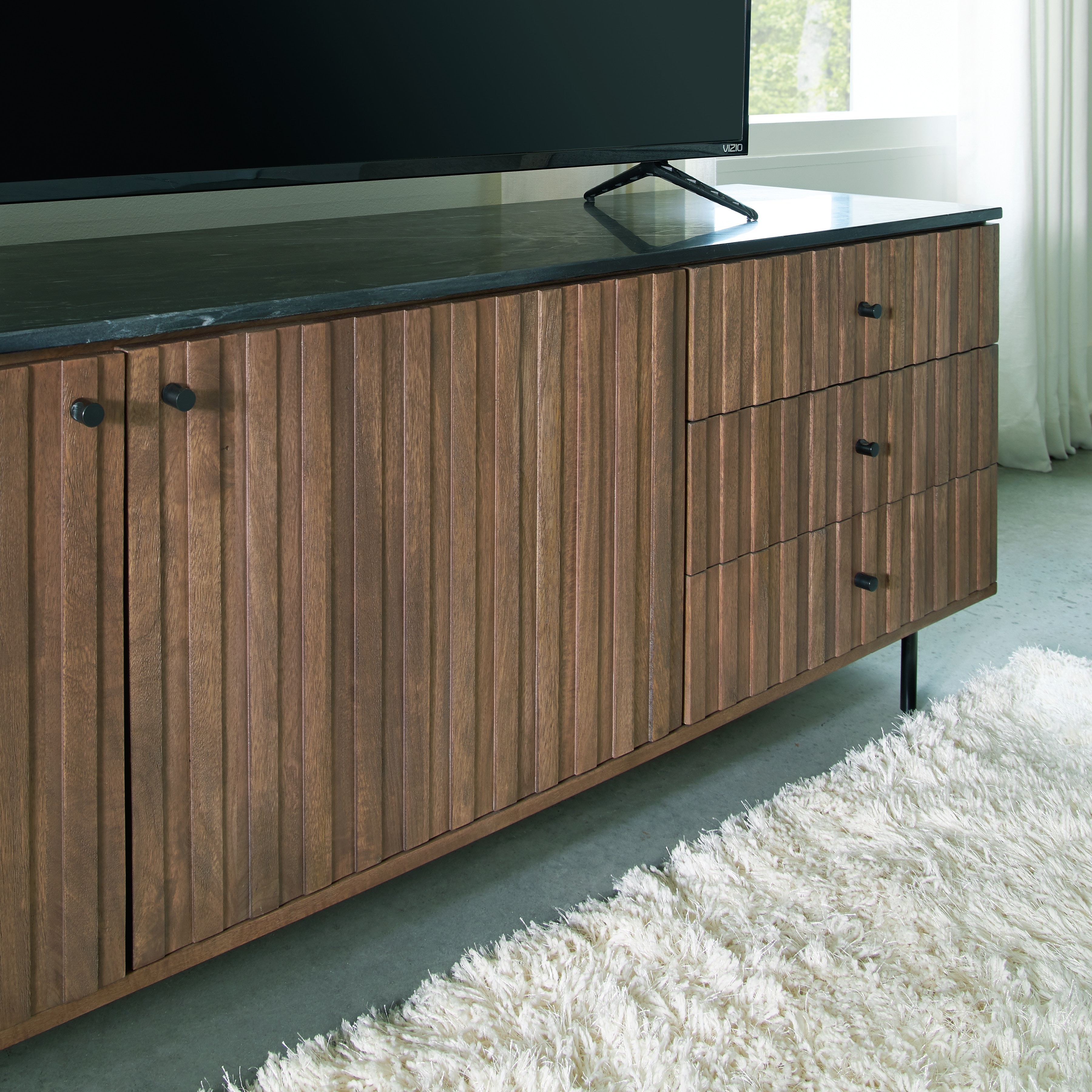 Signature Design by Ashley Living Room Barnford Accent Cabinet A4000535 ...