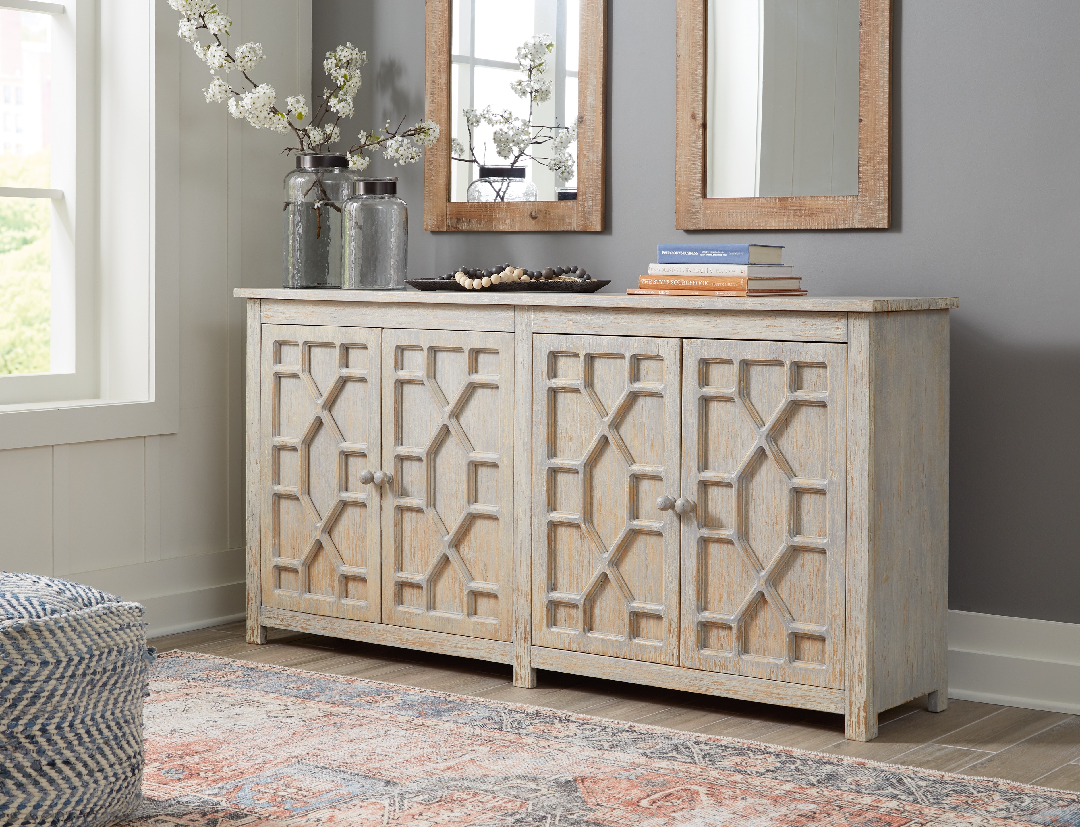 Signature Design by Ashley Living Room Caitrich Accent Cabinet A4000561 ...