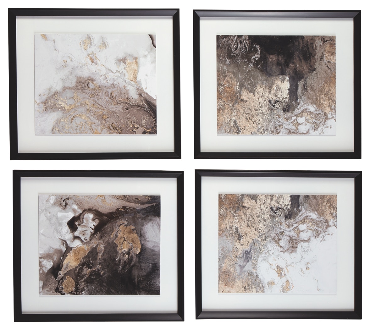 Hallwood Wall Art (Set of 4) A8000306 by Signature Design by Ashley ...