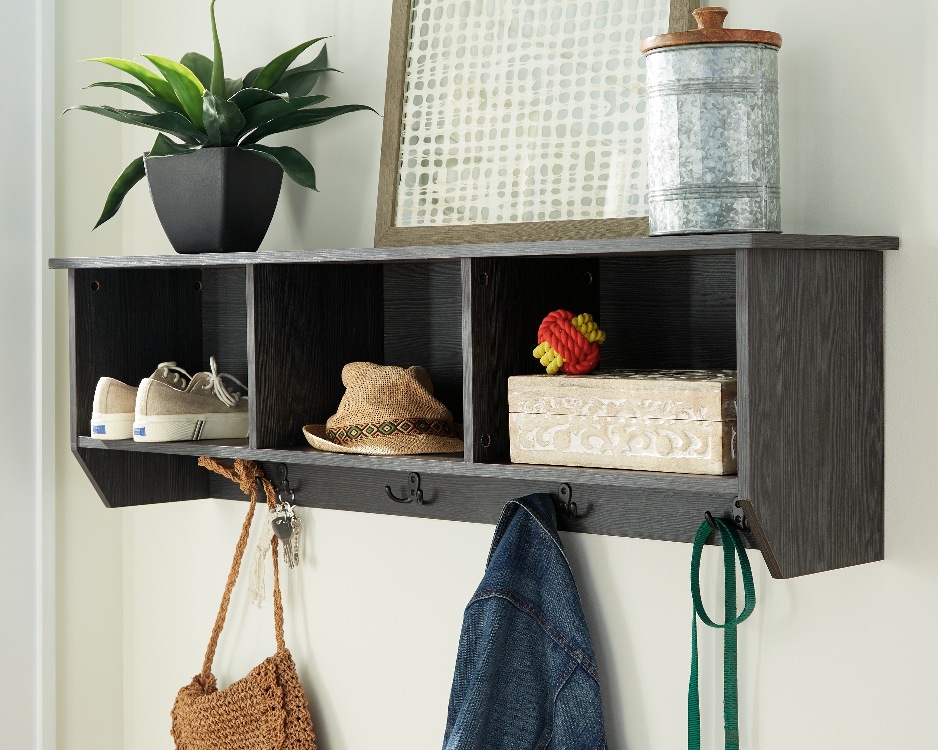 Signature Design by Ashley Home Accents Mansi Wall Shelf A8010271 ...