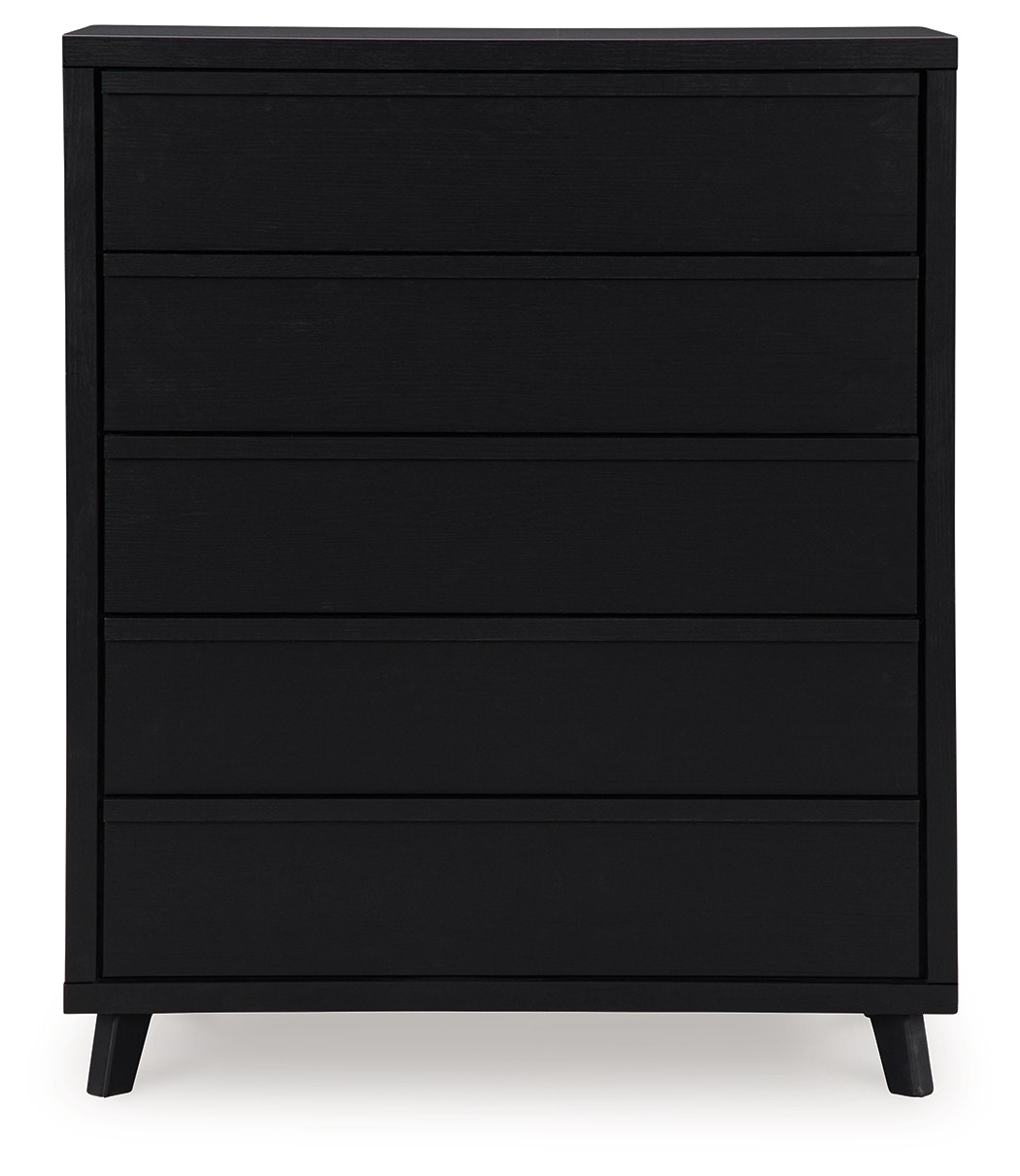 Signature Design by Ashley Bedroom Danziar Wide Chest of Drawers B1013 ...