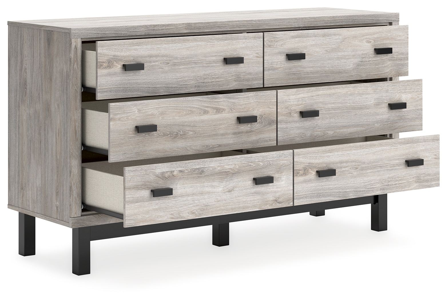 Signature Design by Ashley Bedroom Vessalli Dresser B1036-231 | Hickory ...