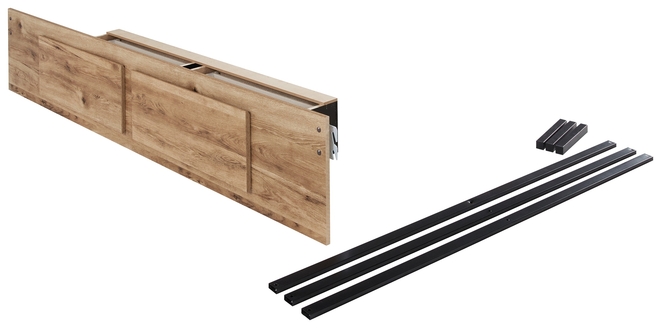 Signature Design by Ashley Bedroom Hyanna Twin/Full Under Bed Storage ...