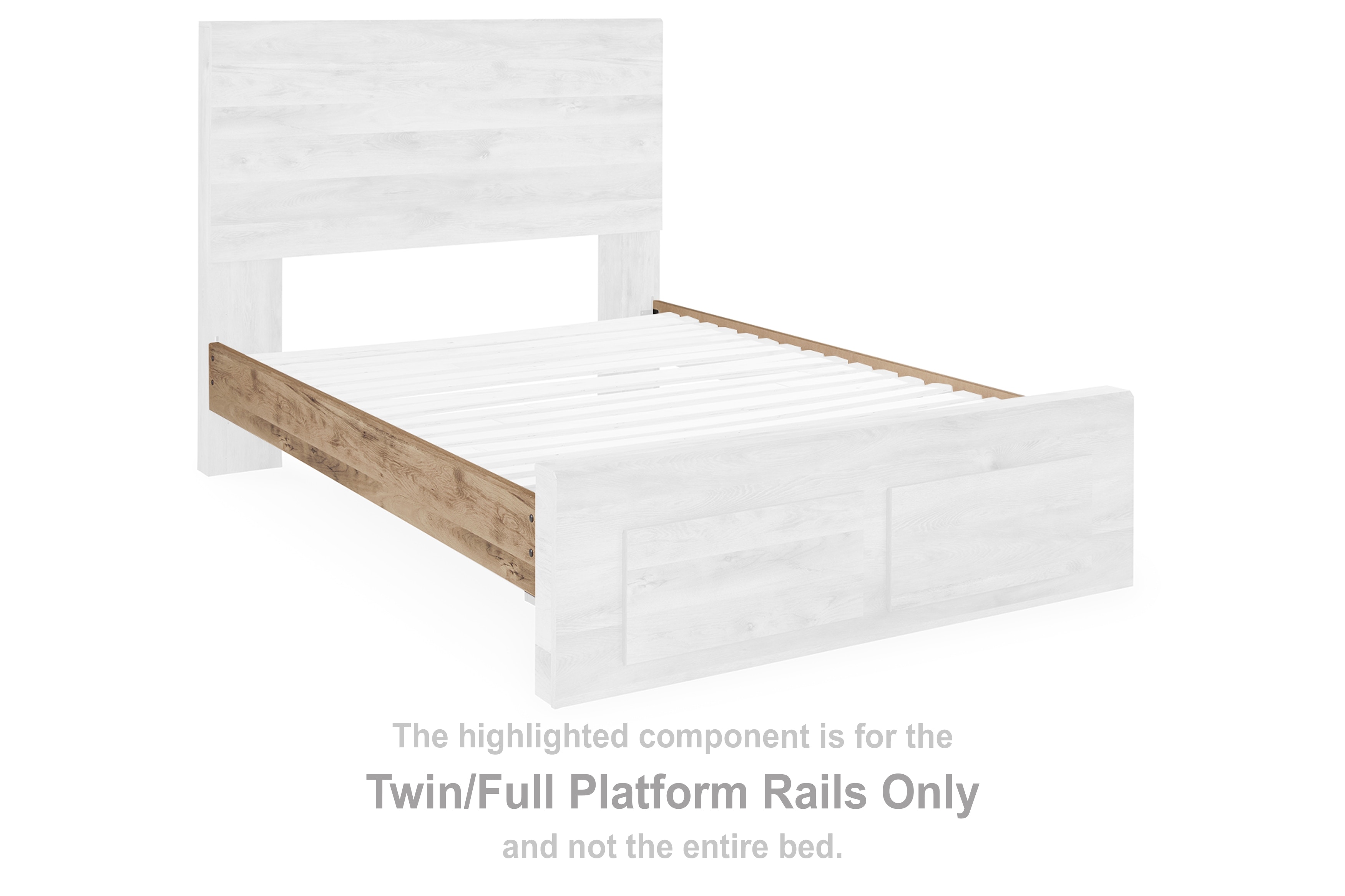 Ashley Hyanna Hyanna Twin/Full Platform Rails B1050-89 - Portland, OR ...