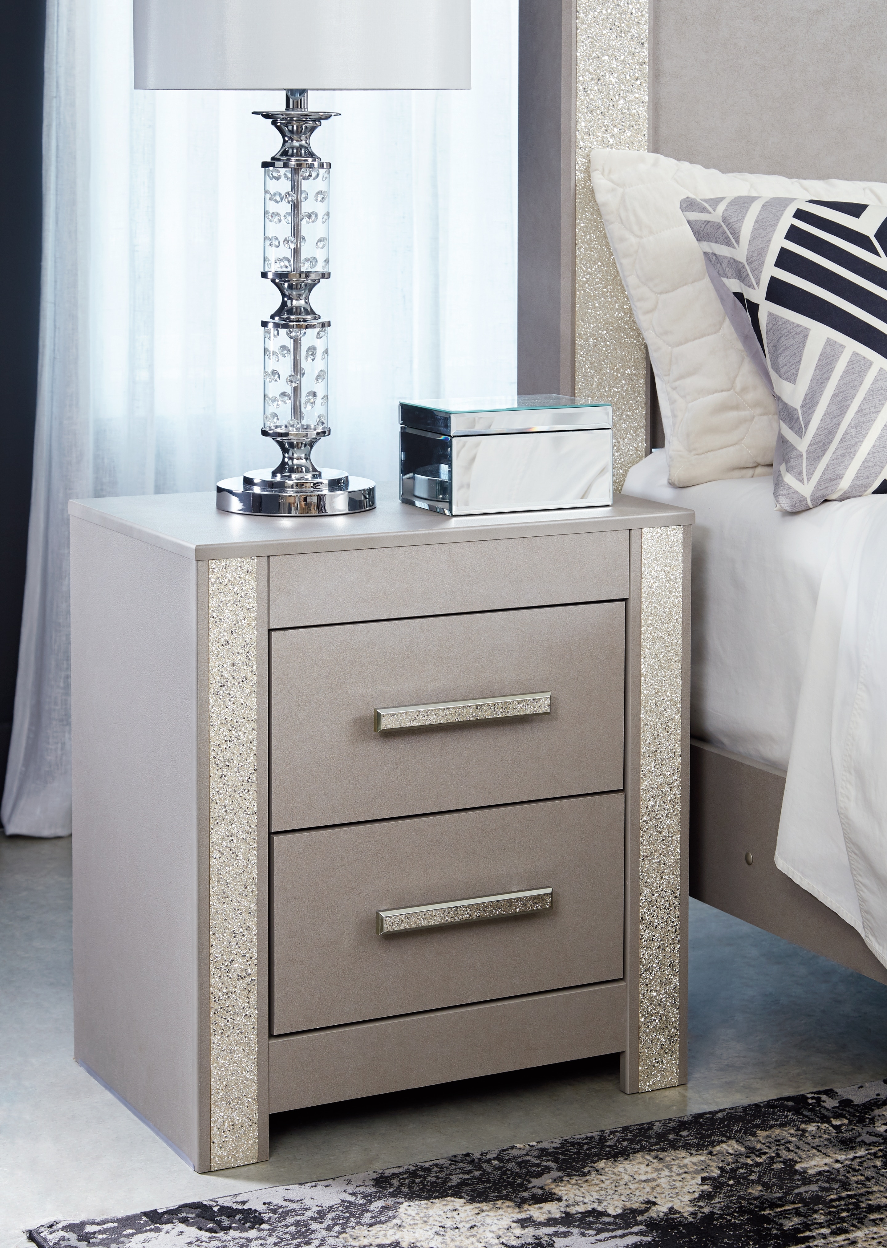 Ashley Surancha Surancha Nightstand B1145-92 - Portland, OR | Key Home ...