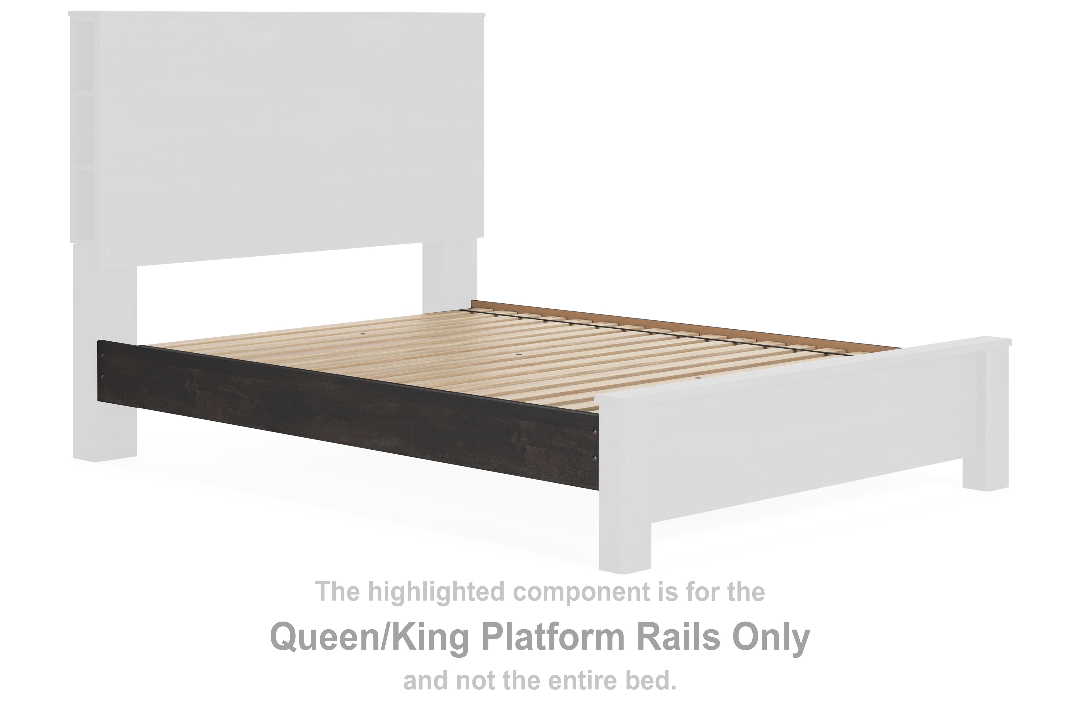 Ashley Toretto Toretto Queen/King Platform Rails B1388-95 - Portland ...