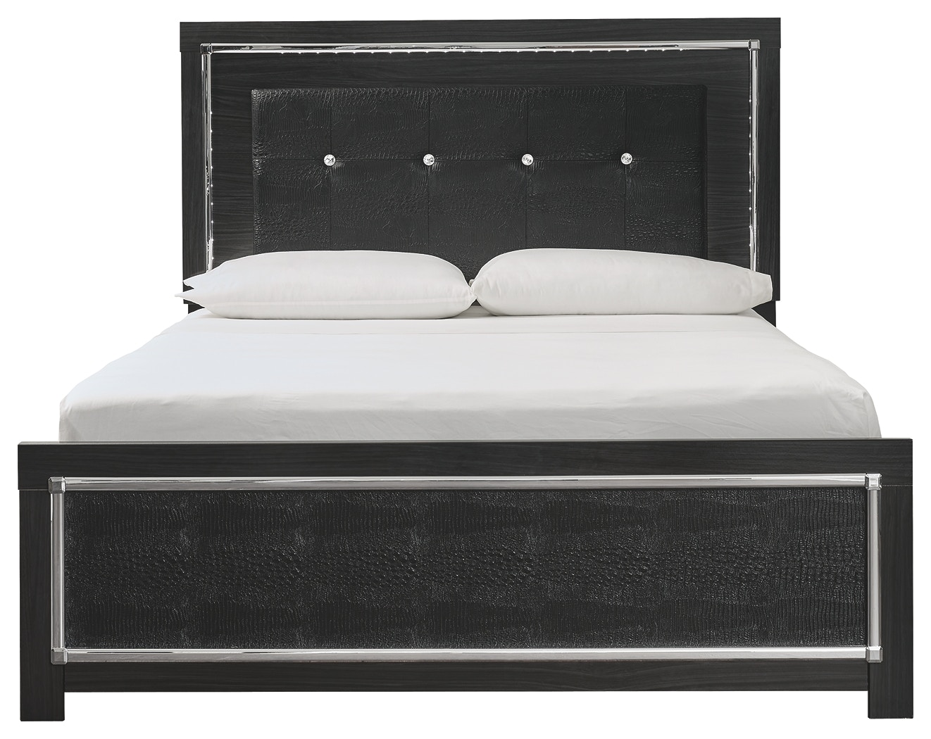 Signature Design by Ashley Bedroom Kaydell Queen Upholstered Panel Bed ...