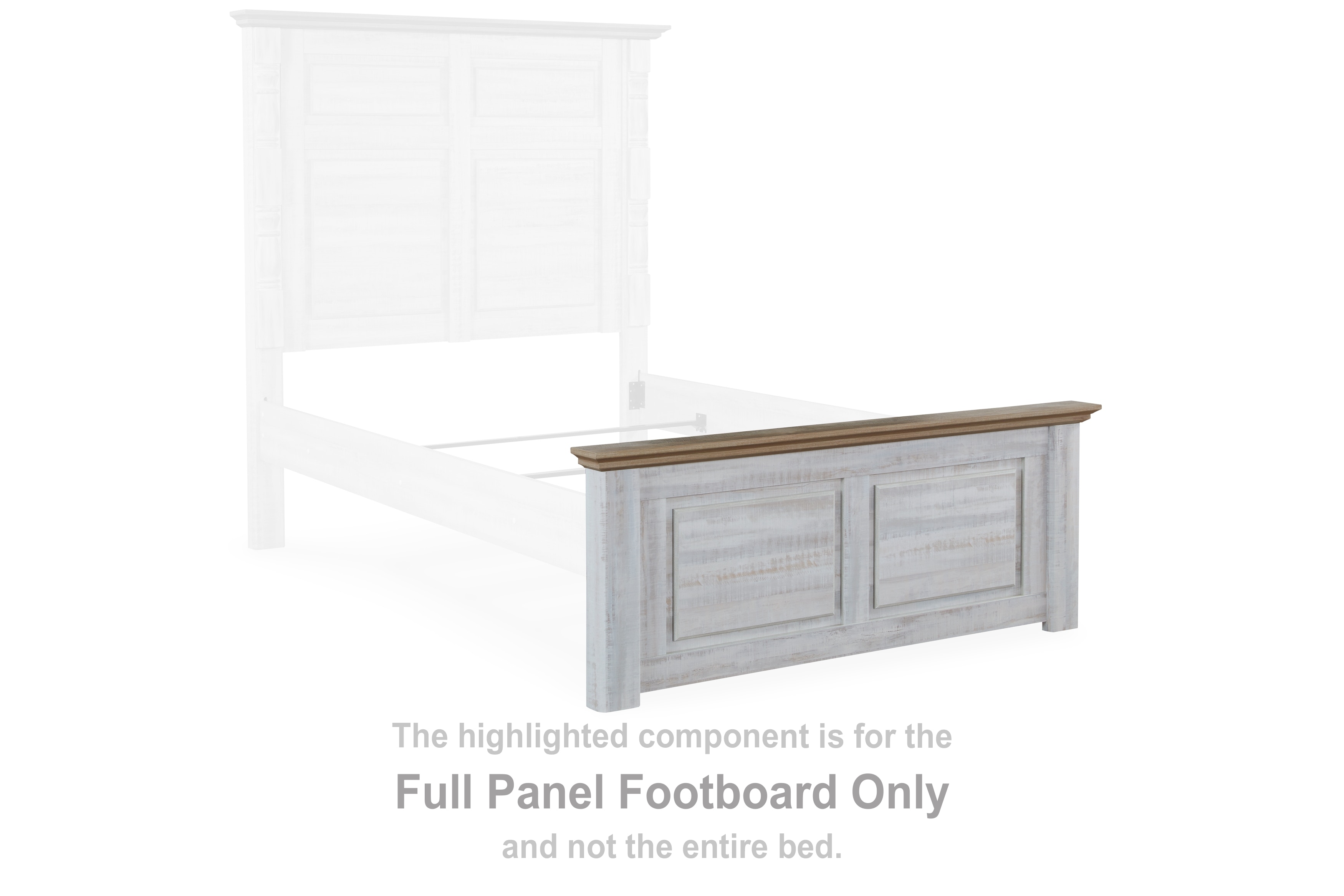 Ashley Haven Bay 6 Piece Full Panel Bed Set B1512-231-36-87-84-86-61 ...