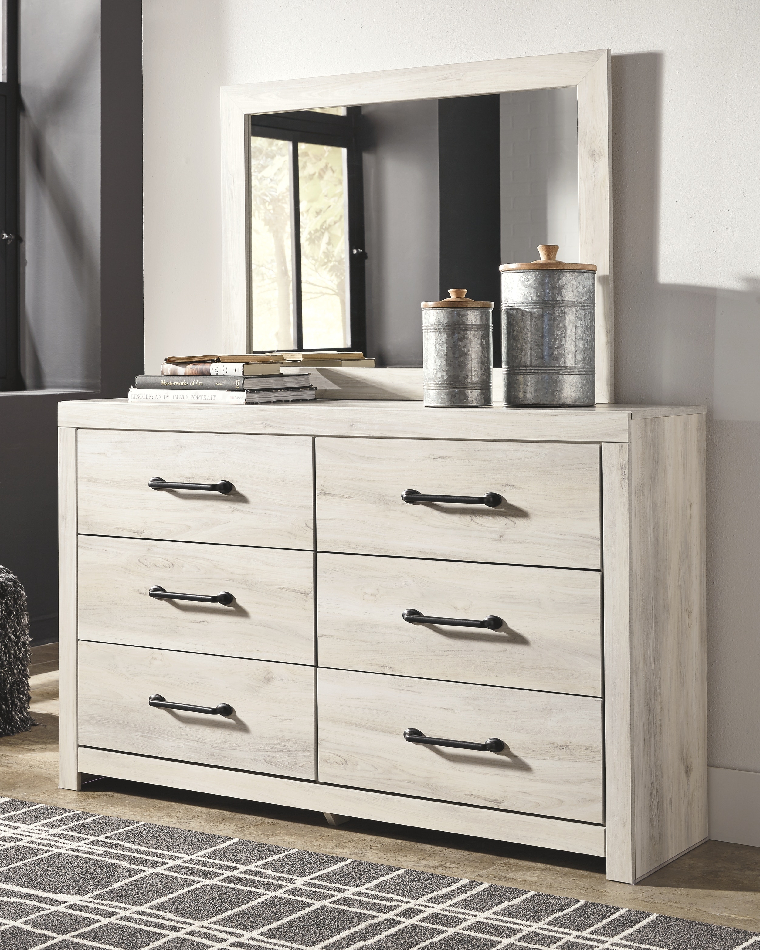 Signature Design by Ashley Bedroom Cambeck Dresser and Mirror B192B1 The Furniture Mall Duluth