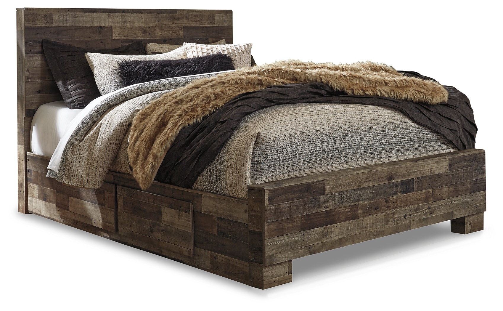 Derekson queen panel bed store