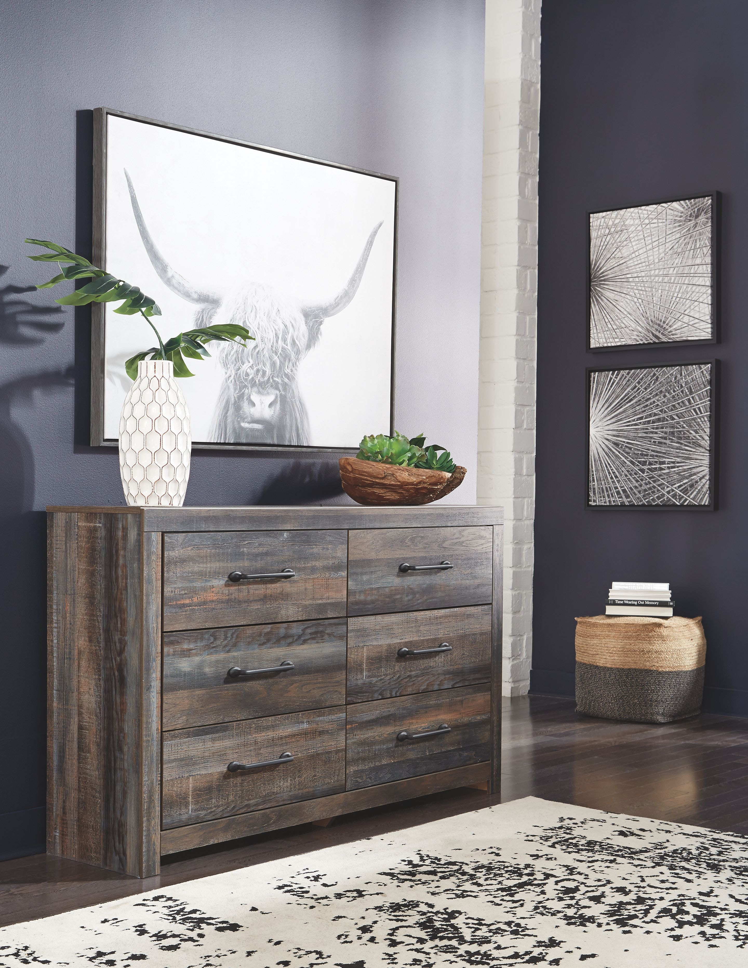 Signature Design by Ashley Bedroom Drystan Dresser B211 31 iFurnish Frisco Kremmling and