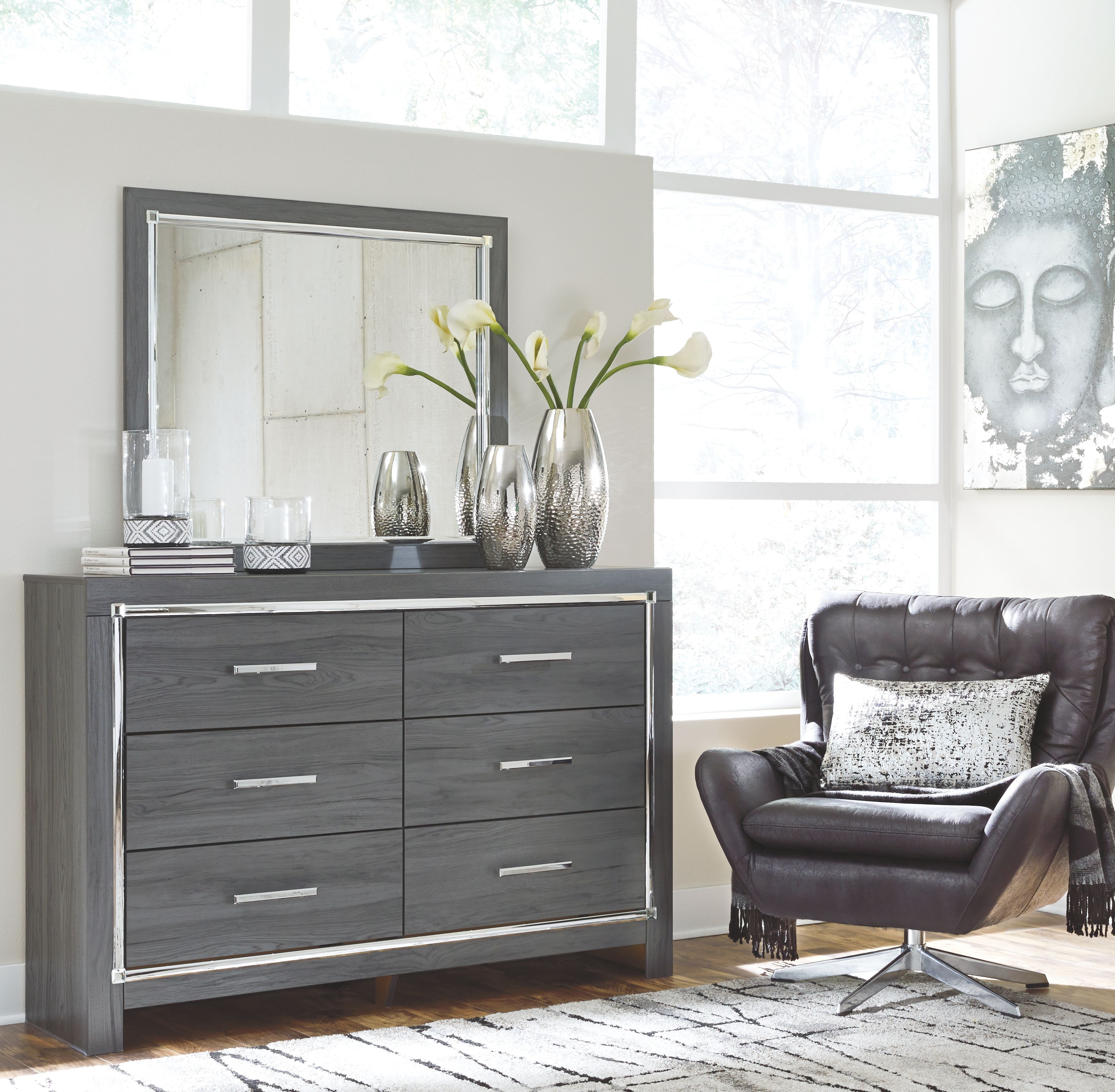 Signature Design by Ashley Bedroom Lodanna Dresser B214-31 - Claussens ...