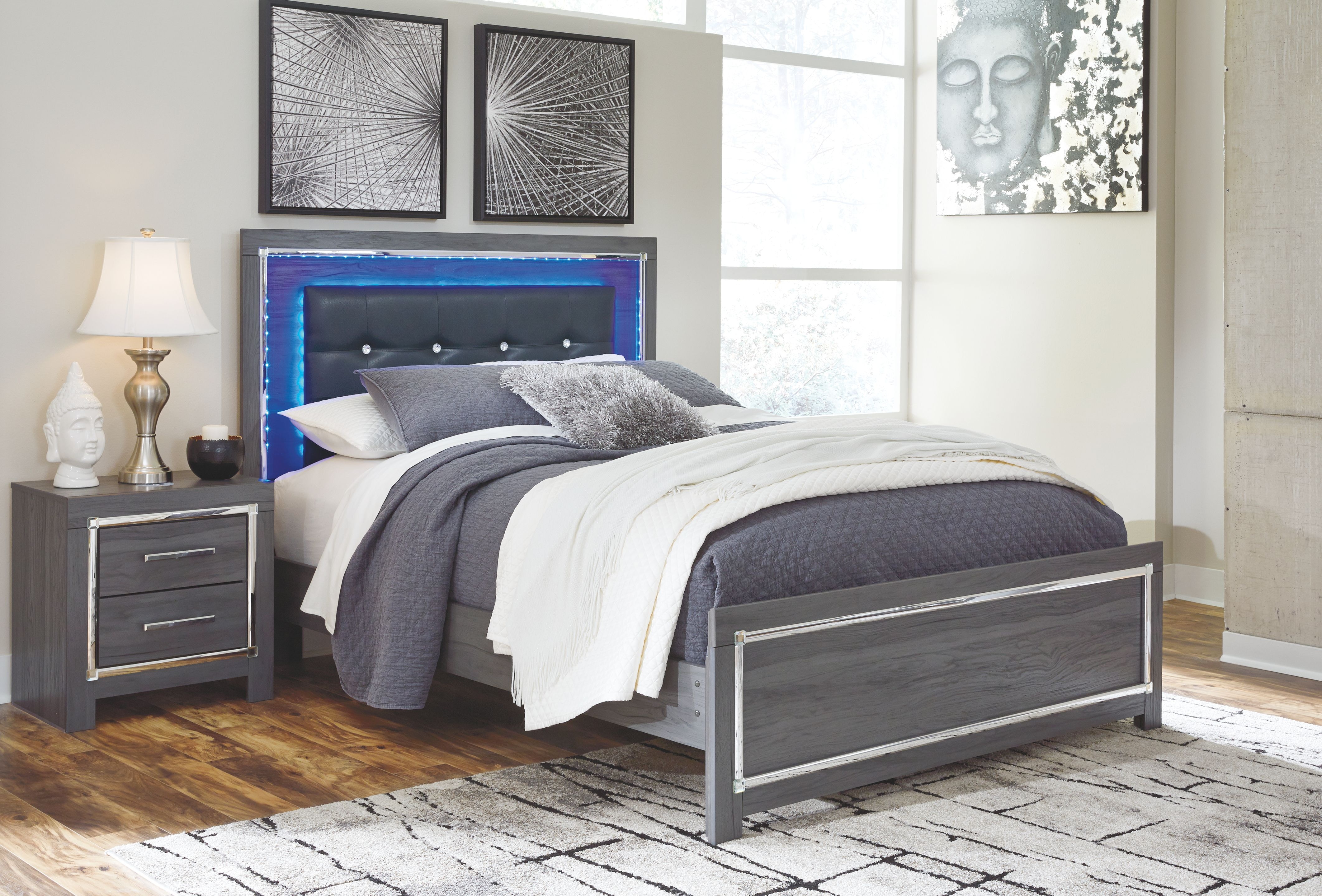 Bling bedroom set ashley furniture store