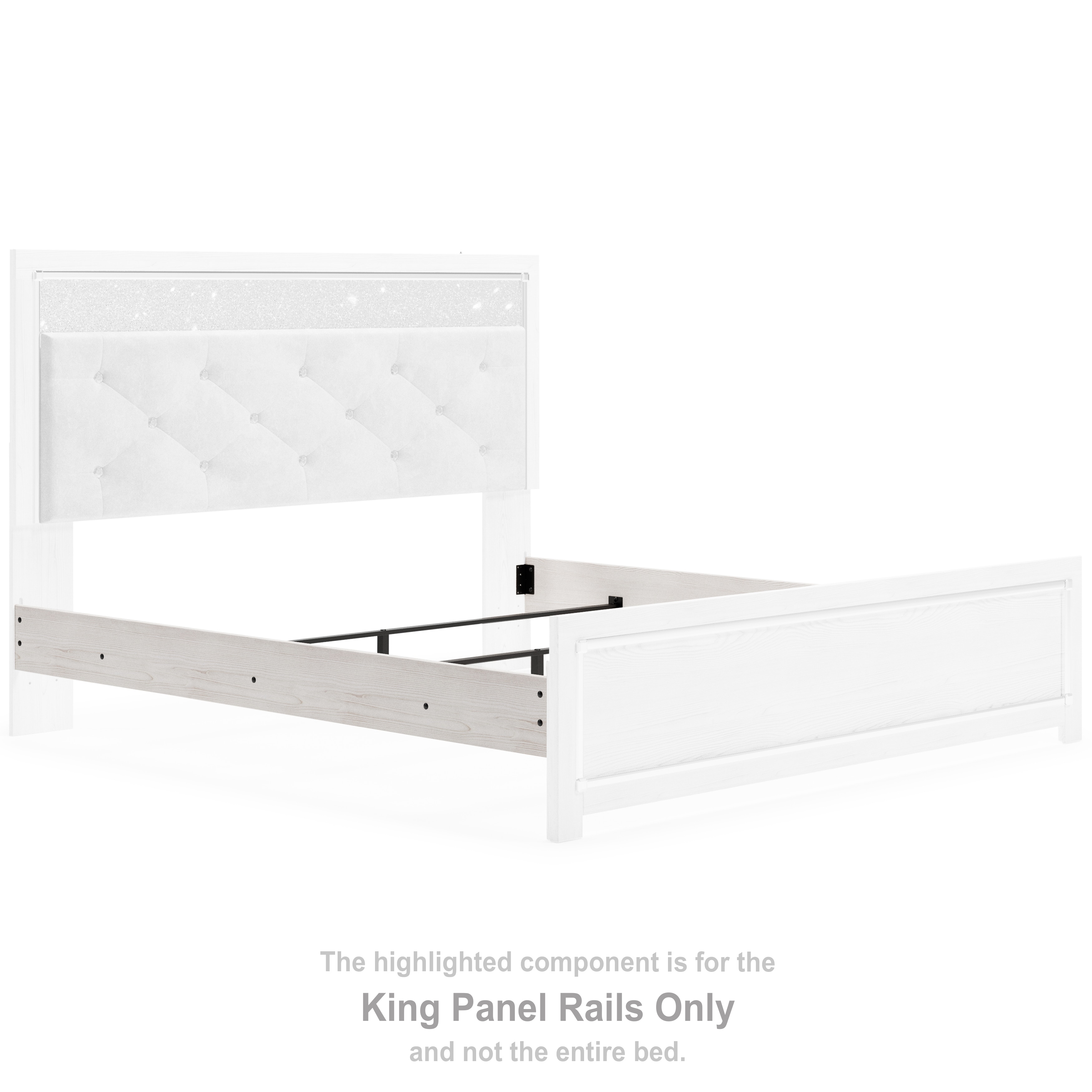Signature Design by Ashley Bedroom Altyra King Panel Rails B2640-97 ...