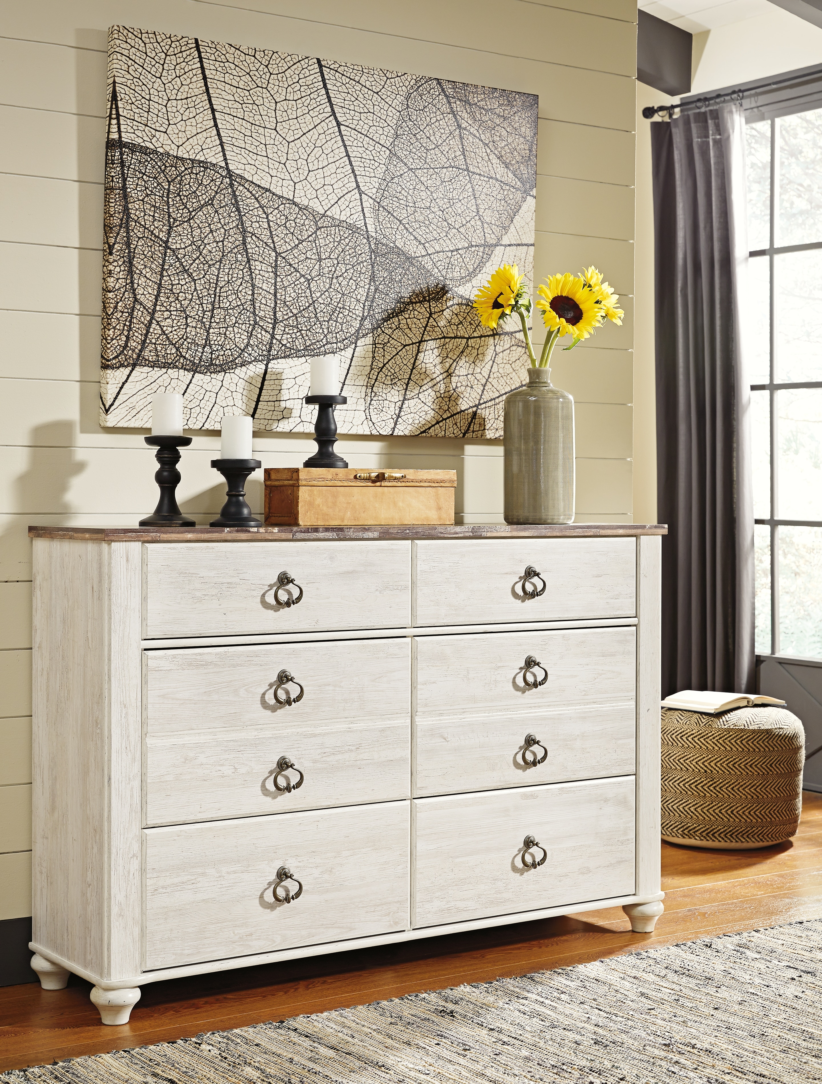 Signature Design by Ashley Bedroom Willowton Dresser B267 31 Furniture Market Austin TX