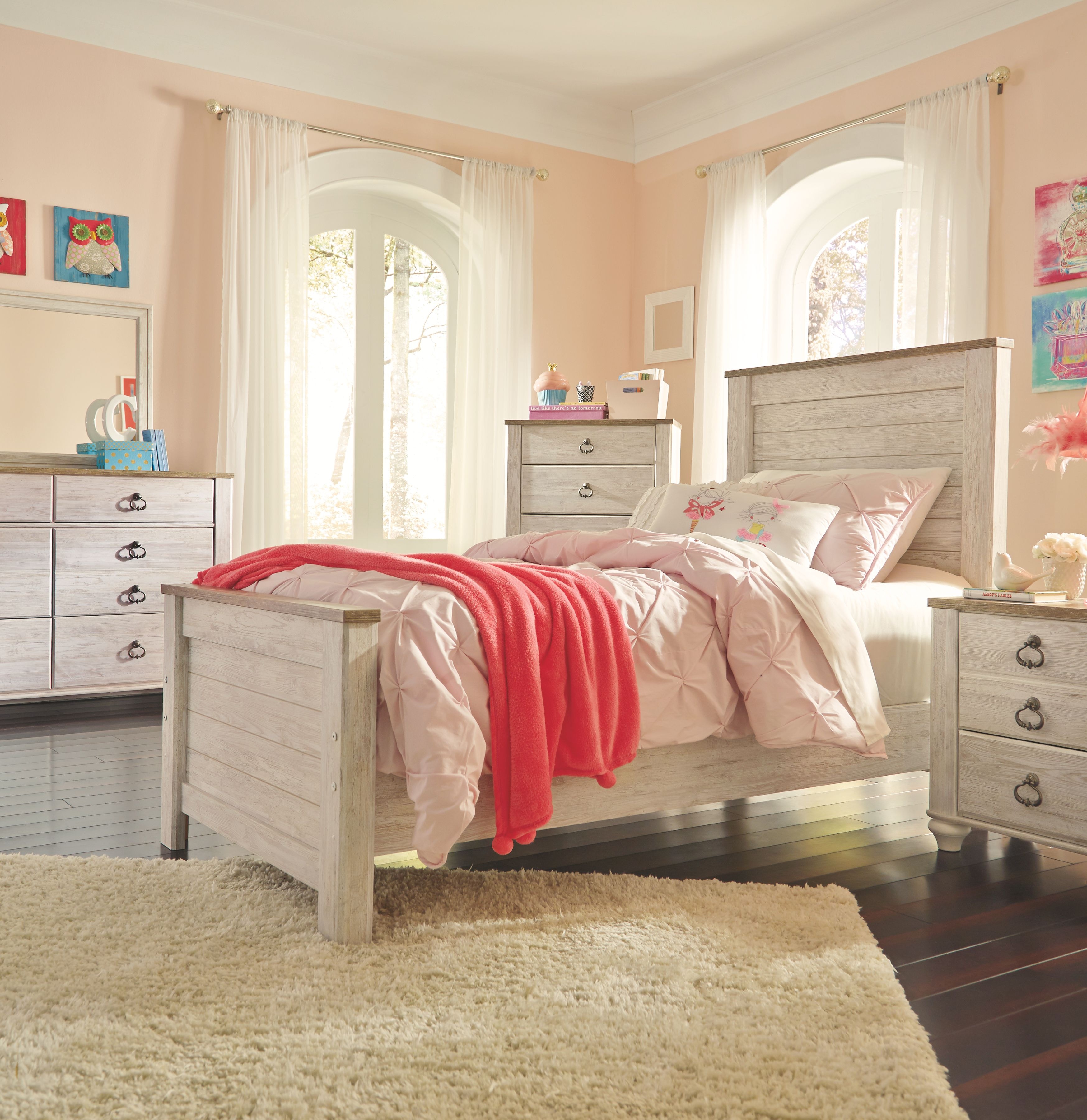 Shop our Willowton Full Panel Bed by Signature Design by Ashley ...