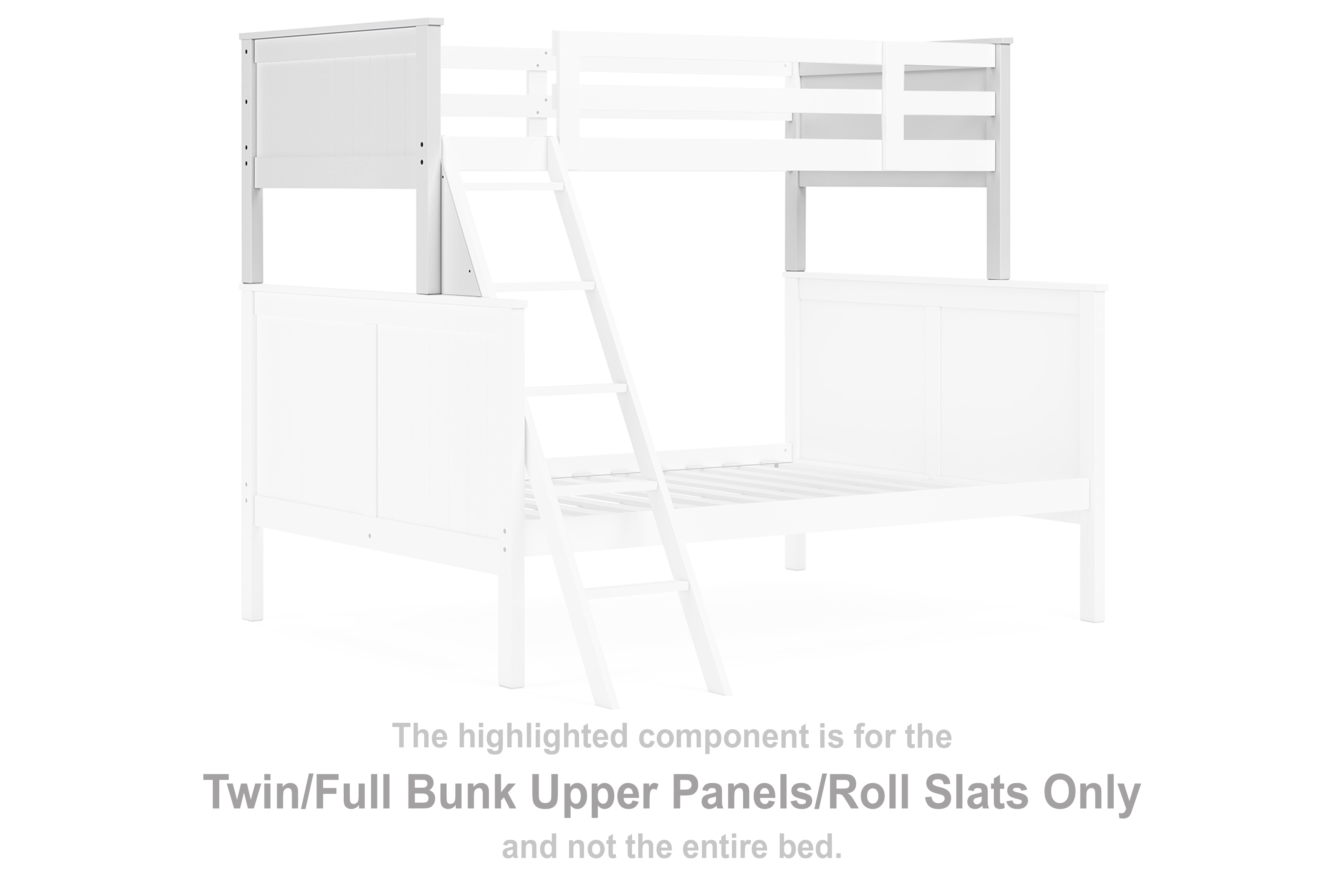 Ashley Nextonfort Nextonfort Twin/Full Bunk Upper Panels/Roll Slats ...