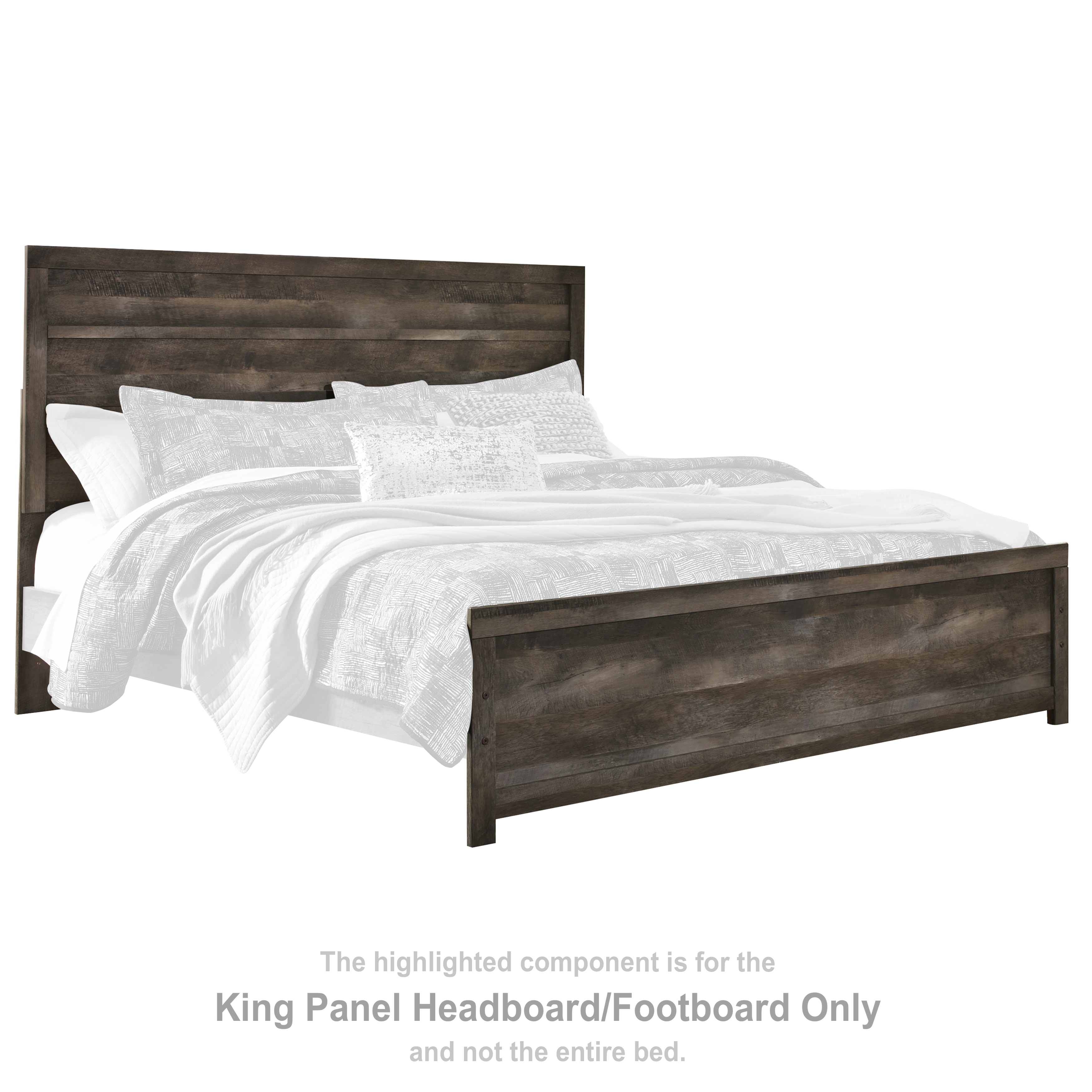 Signature Design by Ashley Bedroom Wynnlow King Panel Headboard ...