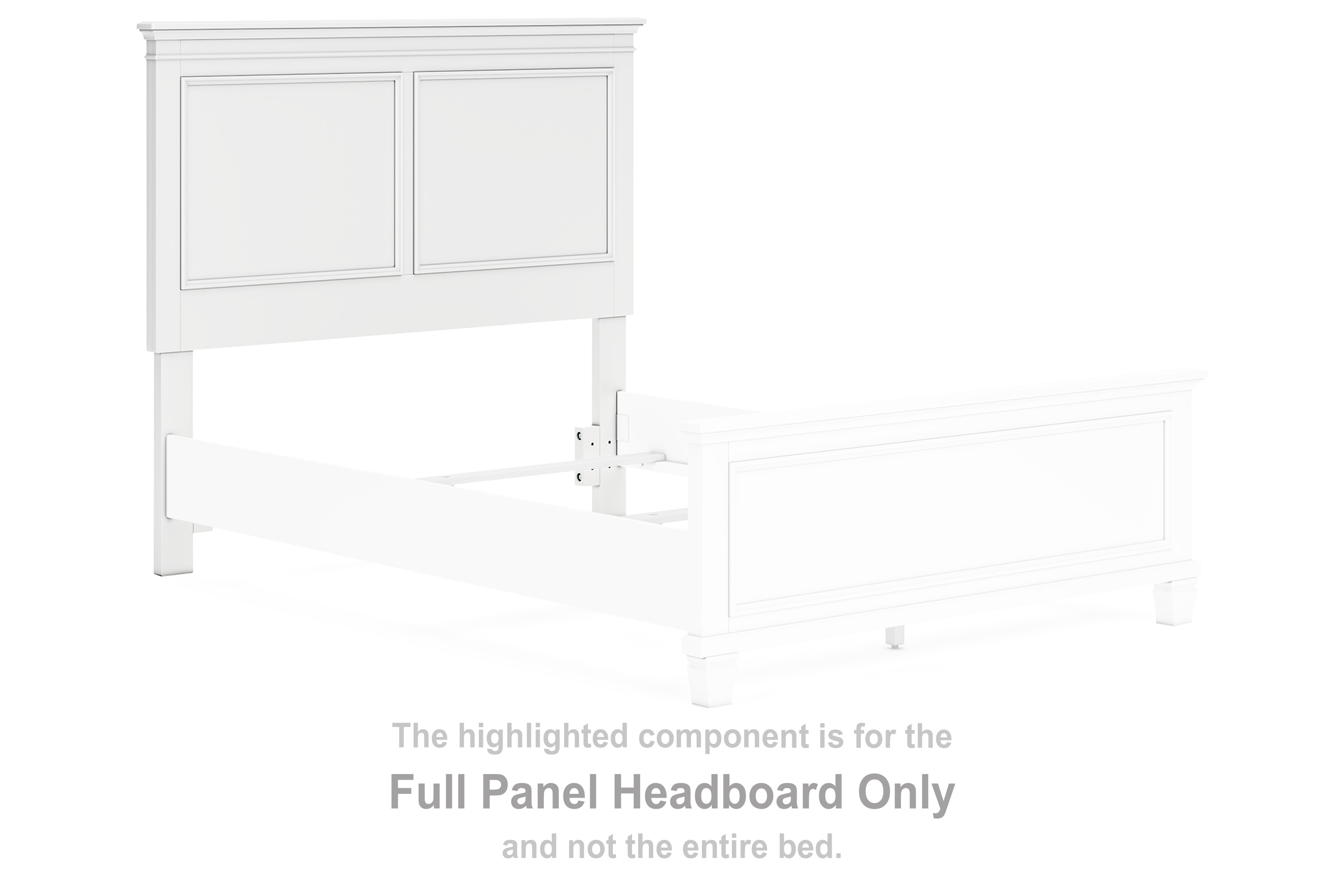Ashley Fortman Fortman Full Panel Headboard B680-87 - Portland, OR ...