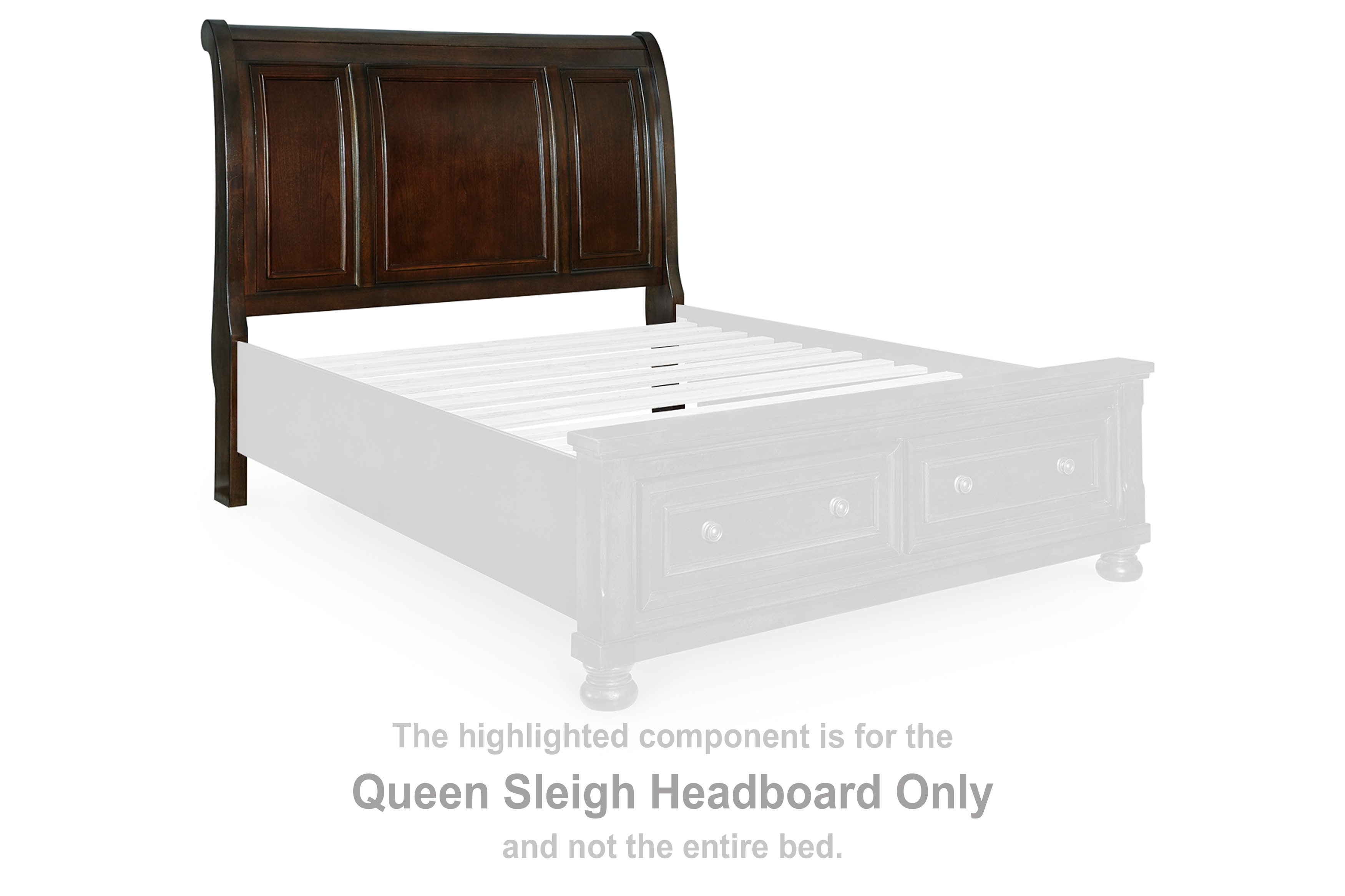 Millennium Porter Porter Queen Sleigh Headboard B697-177 - Portland, OR ...