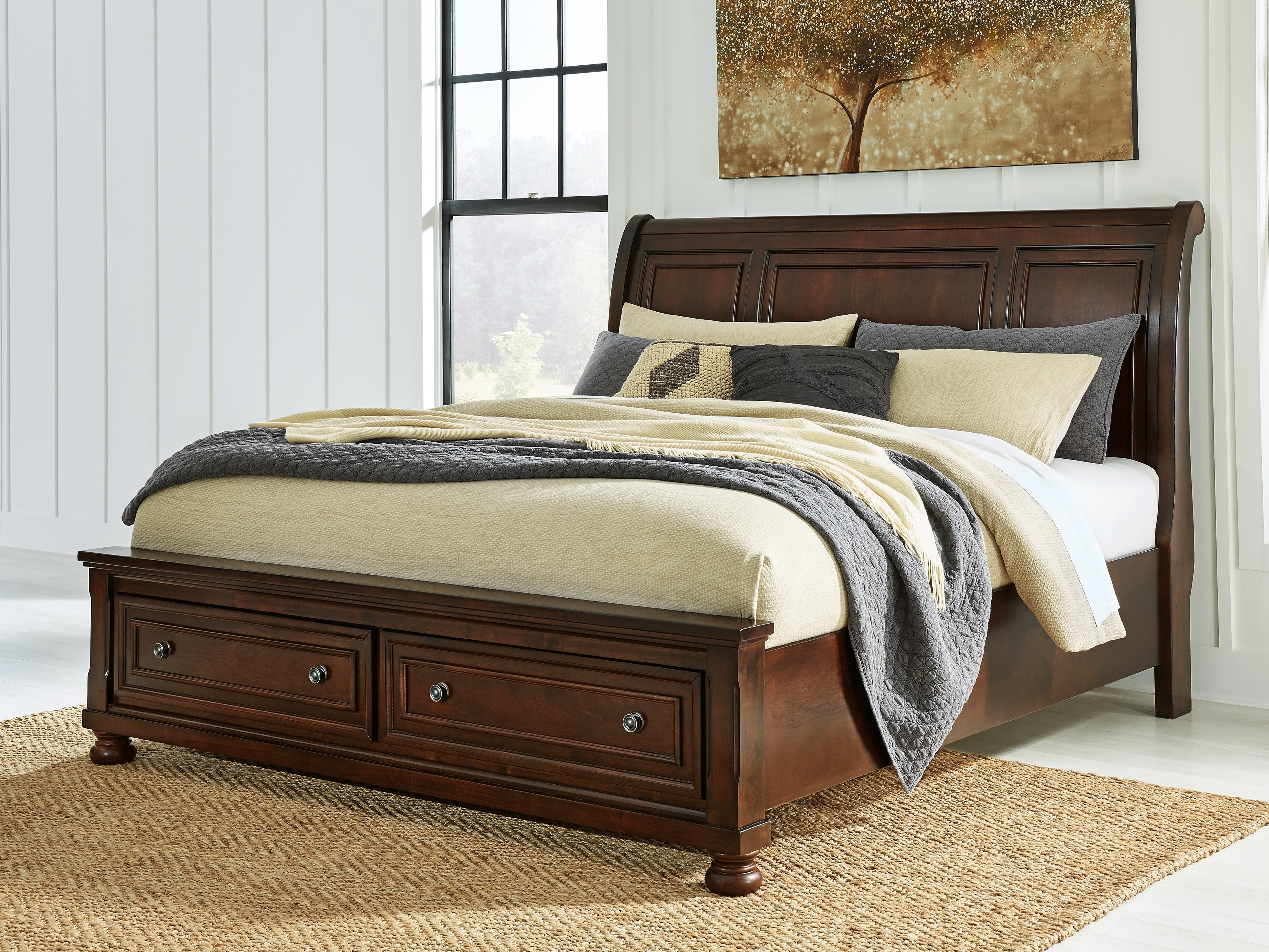 Millennium Porter Porter King Sleigh Storage Bed B697B45 - Portland, OR ...