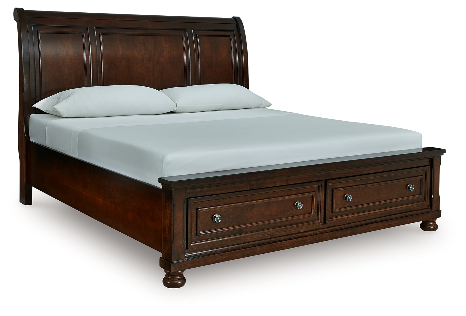 Millennium Bedroom Porter King Sleigh Storage Bed B697B45 | Hickory ...