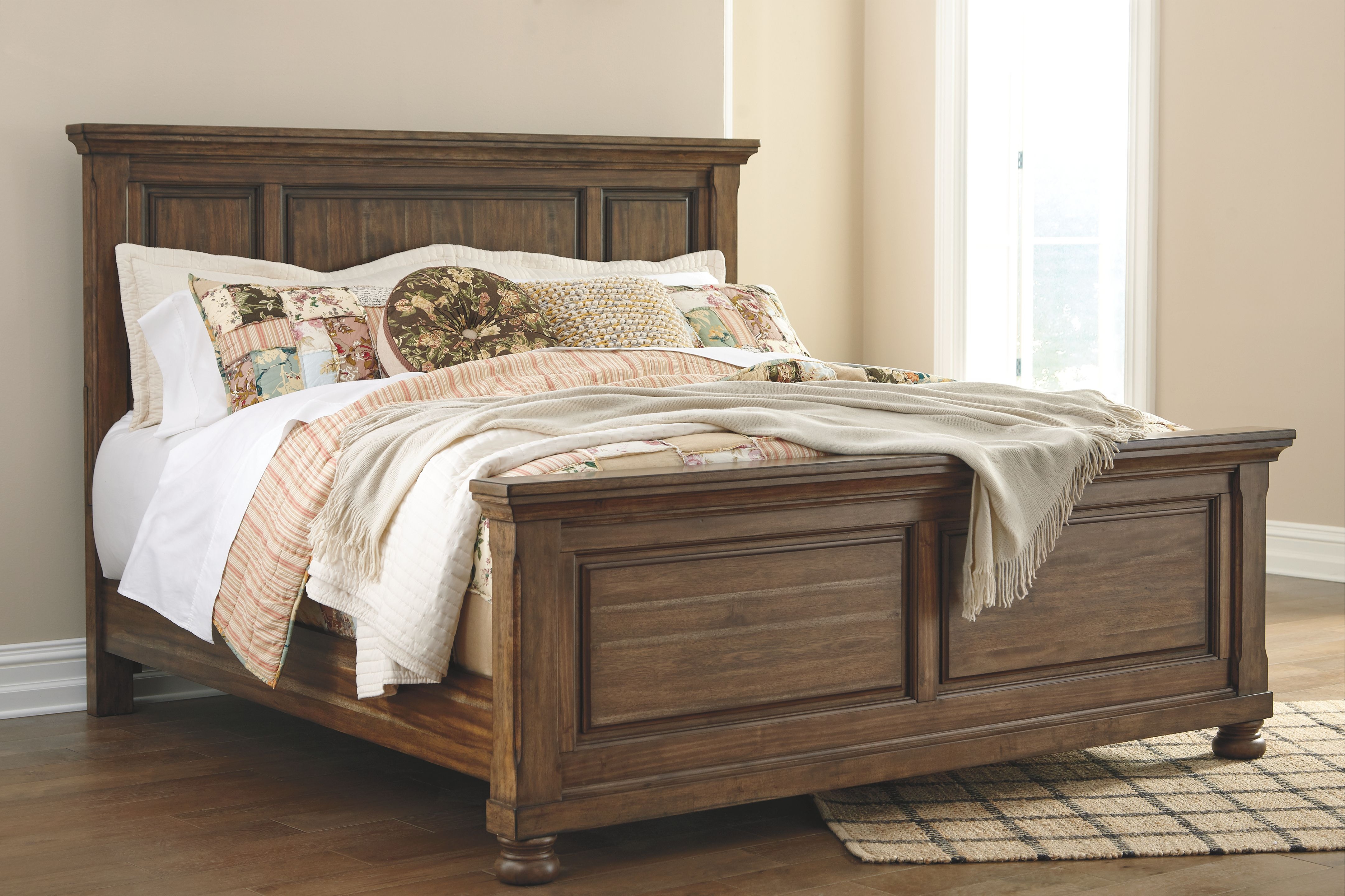 Signature Design by Ashley Bedroom Flynnter Queen Panel Bed B719B2 Gardner Outlet Furniture