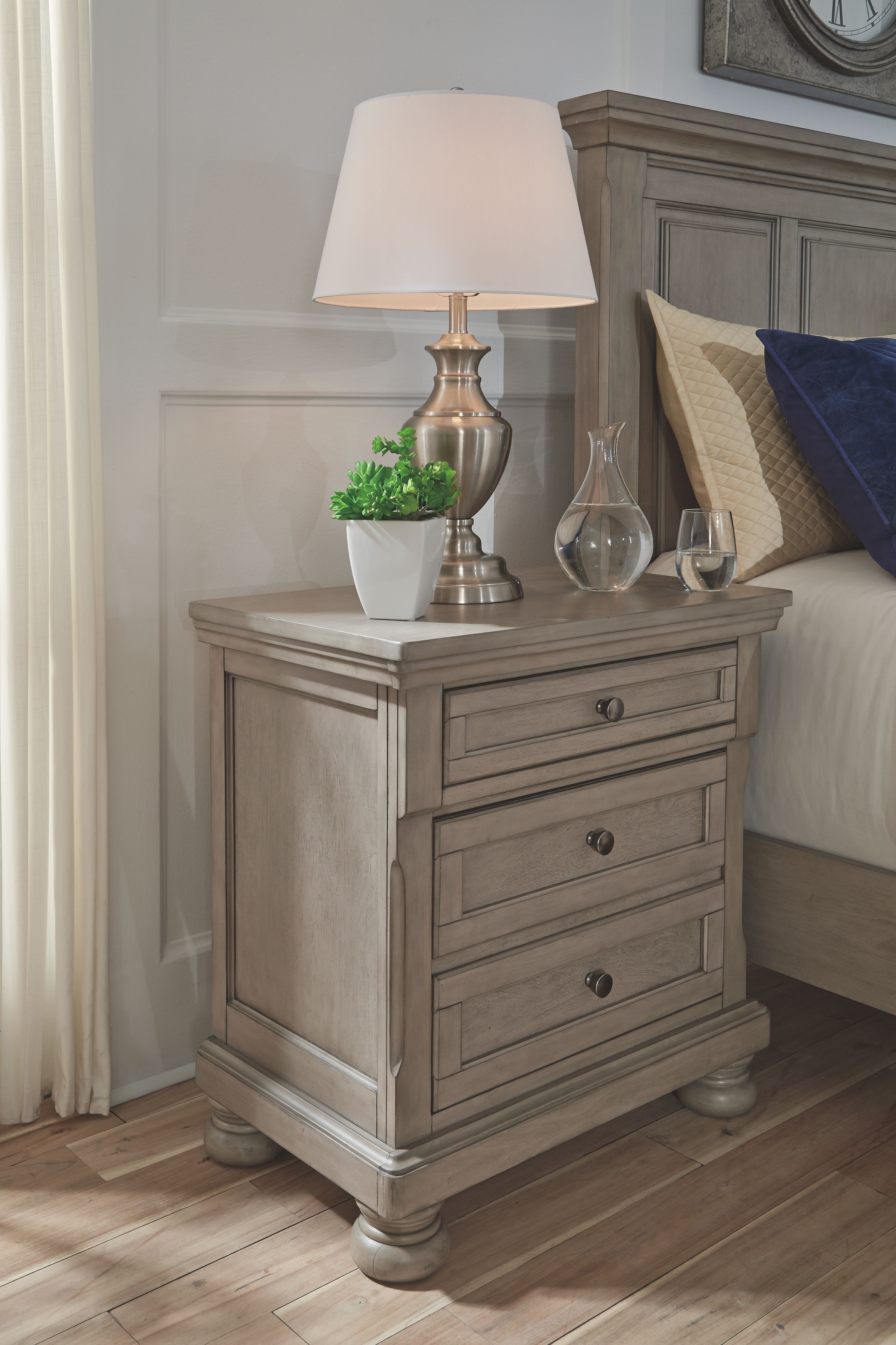 Signature Design by Ashley Bedroom Lettner Nightstand B733-92 - Art ...