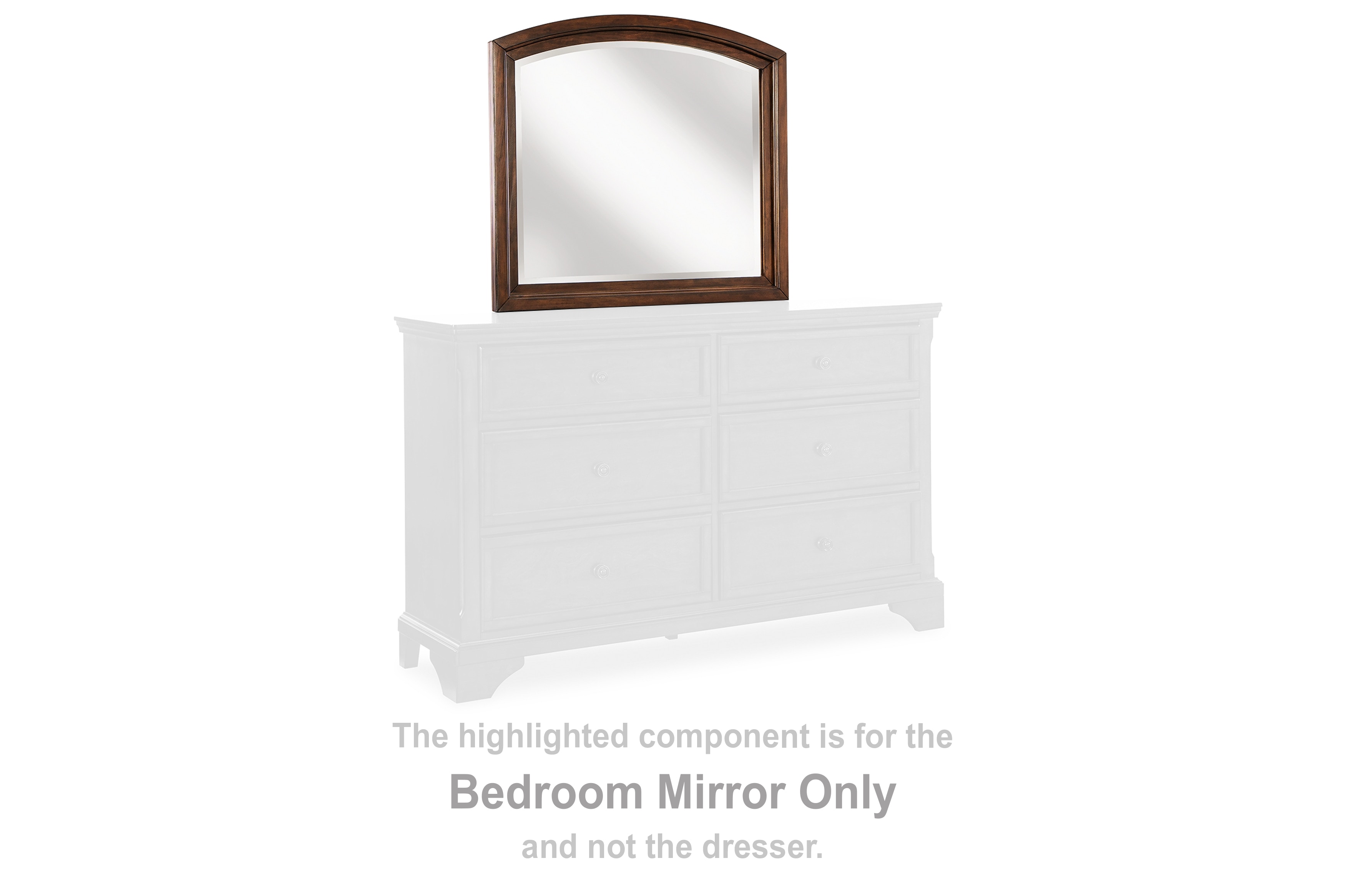 Signature Design by Ashley Bedroom Brookbauer Bedroom Mirror B767-36 ...