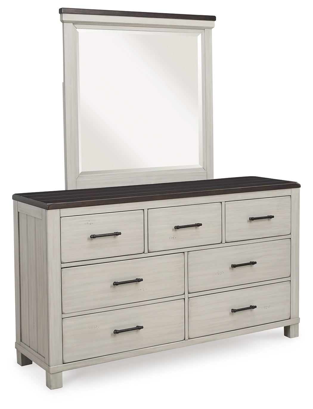 Signature Design by Ashley Bedroom Darborn Dresser and Mirror B796B1 ...