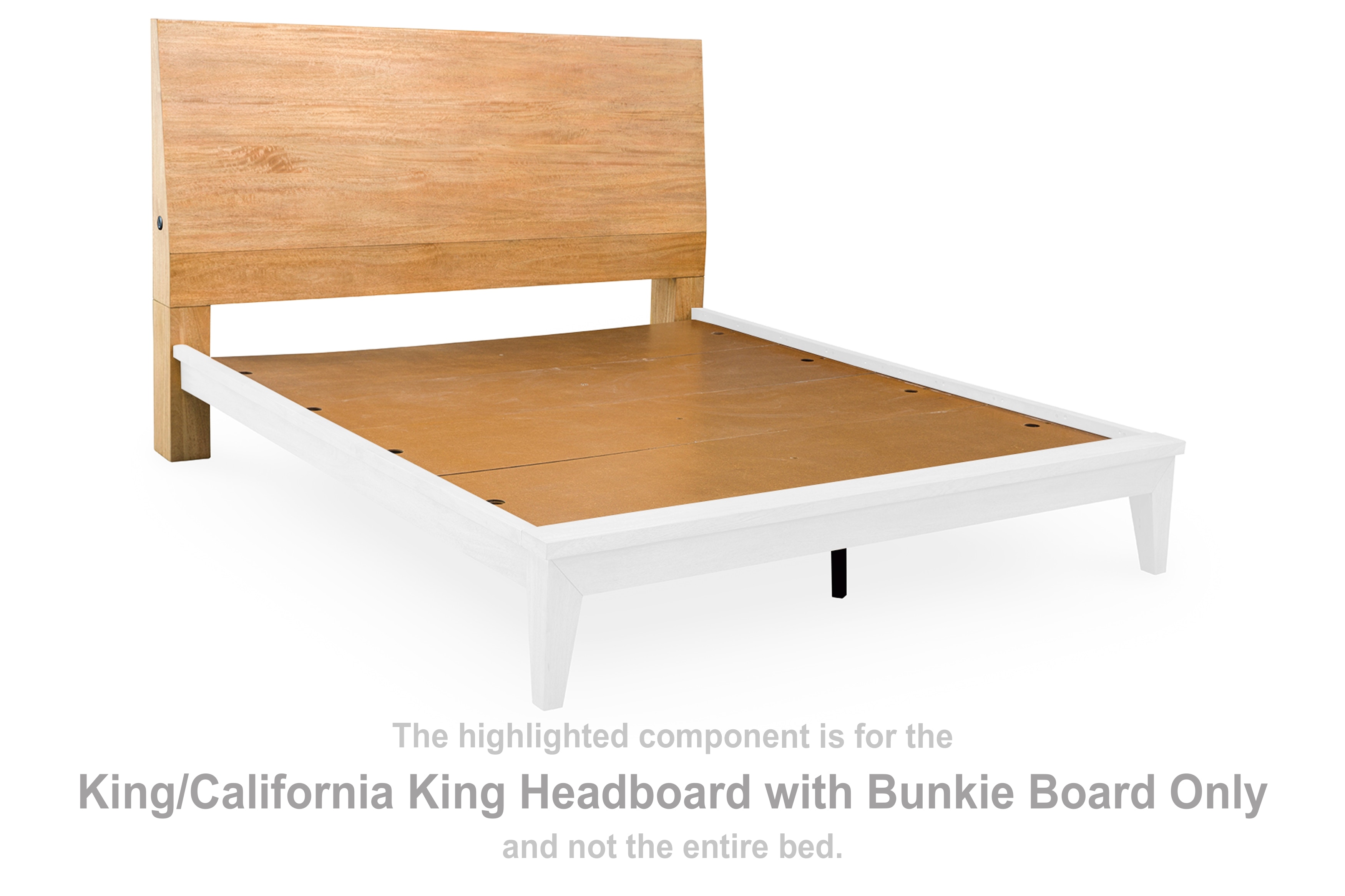 Ashley Sherbana Sherbana King/California King Headboard with Bunkie ...