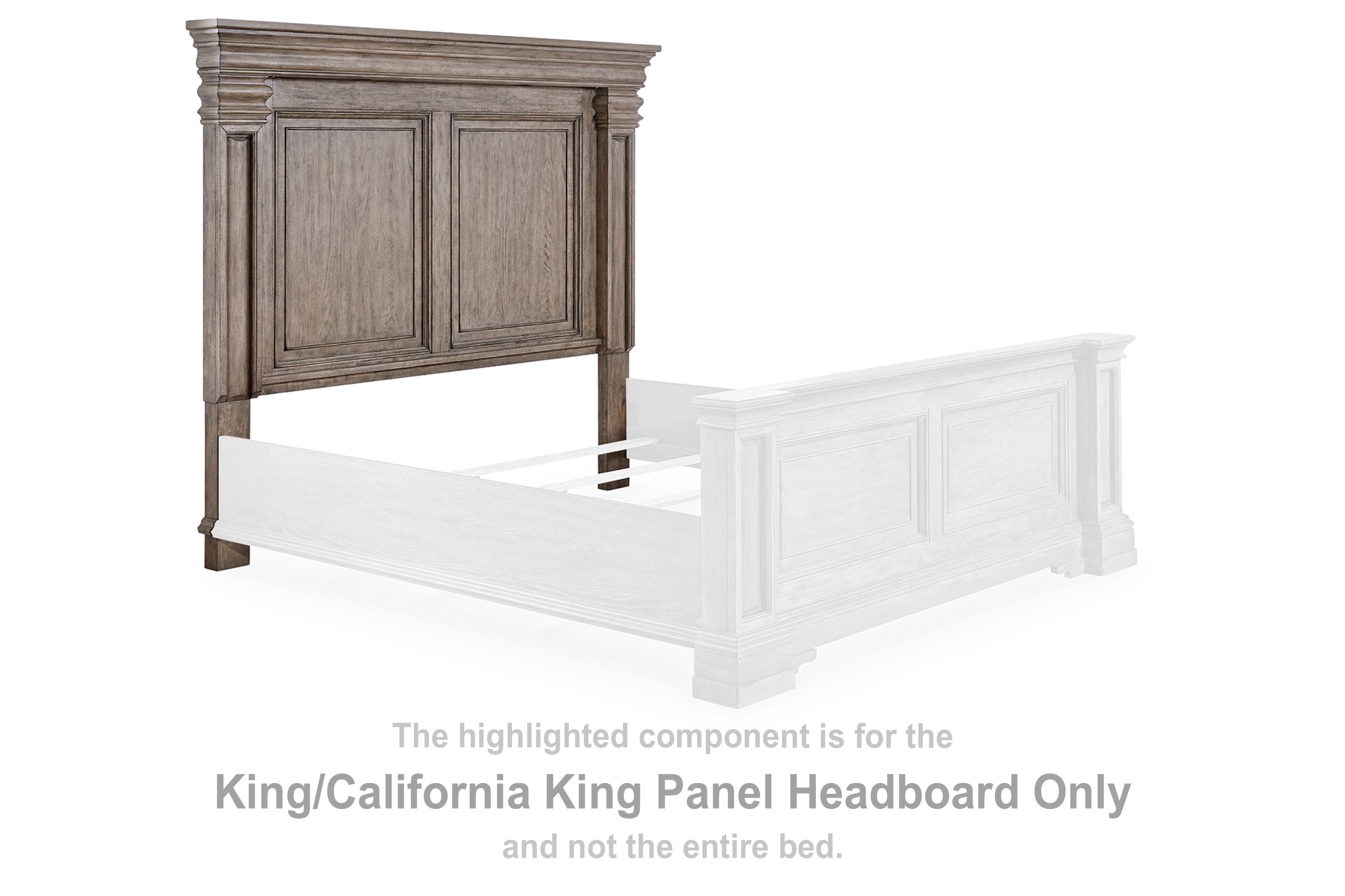 California king wood headboard only store