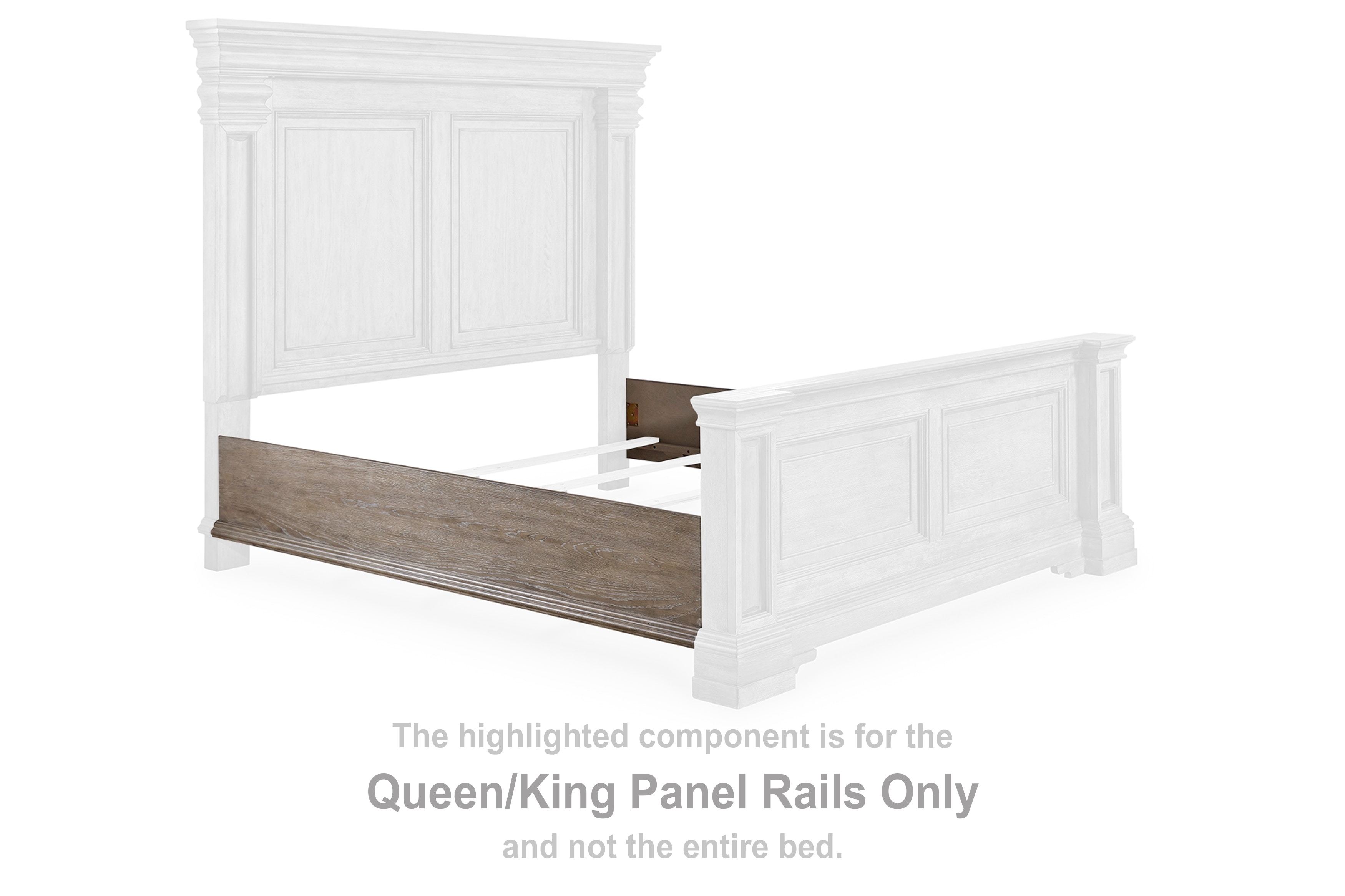 Ashley Blairhurst Blairhurst Queen/King Panel Rails B916-97 - Portland ...