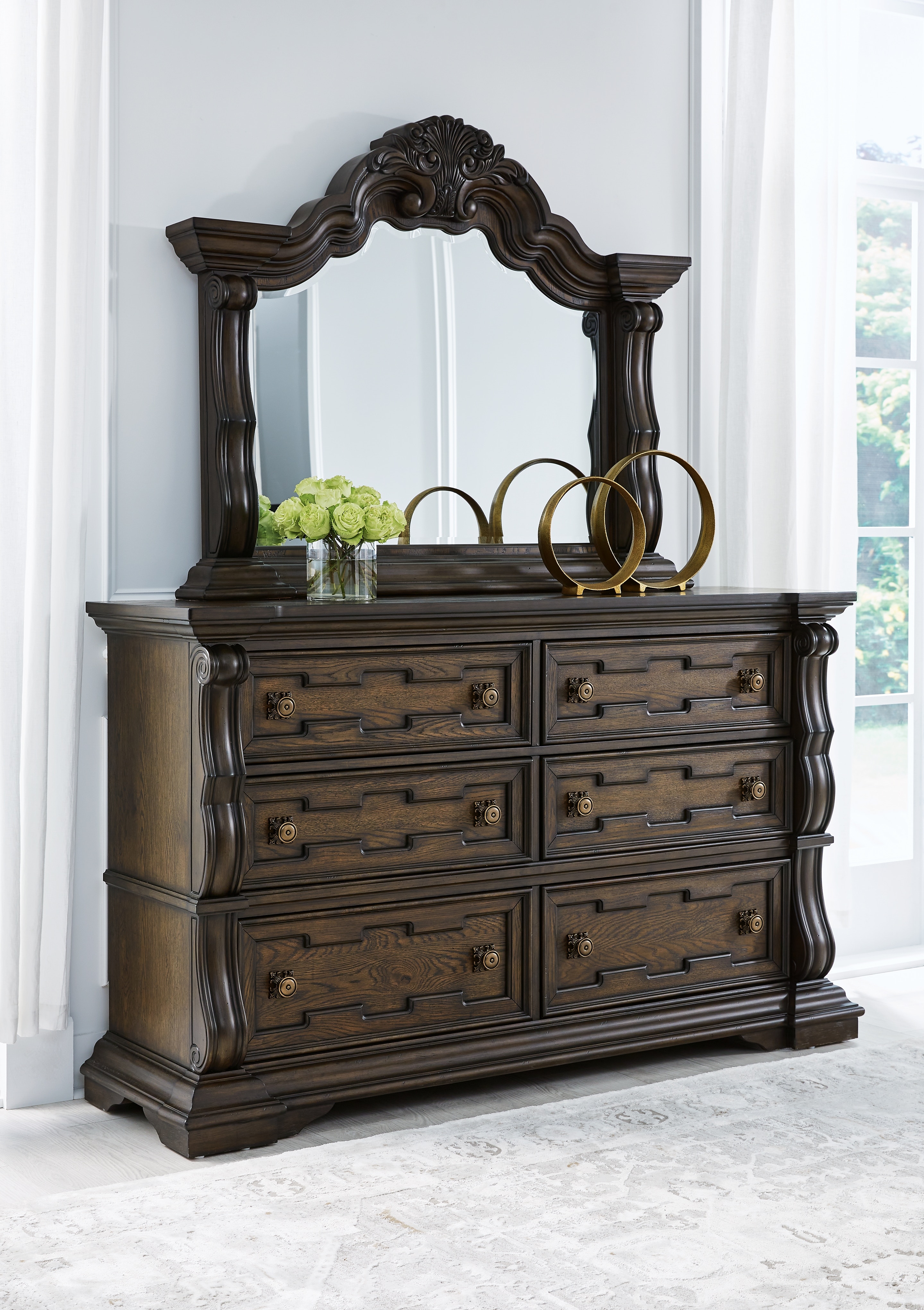 Ashley furniture dresser with mirror store