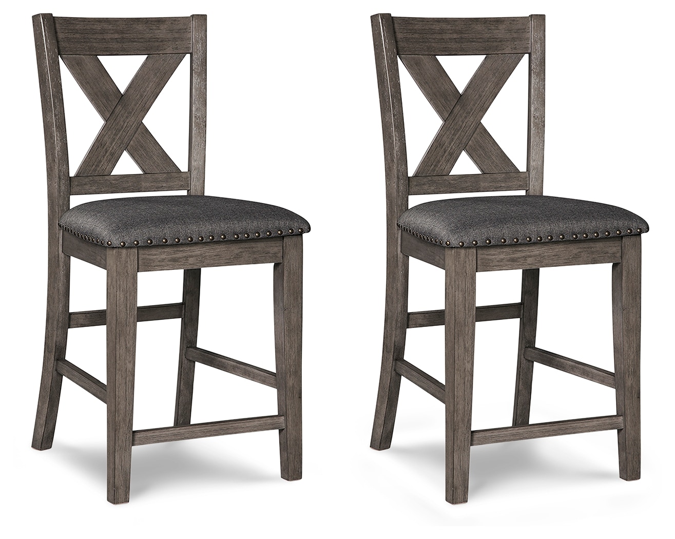 Ashley Caitbrook Caitbrook Counter Height Dining Table and 2 Barstools ...