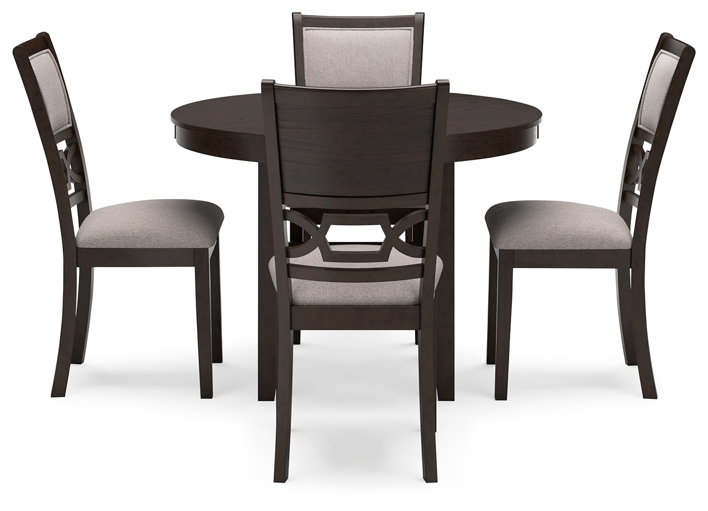 Ashley Langwest Langwest Dining Table and 4 Chairs (Set of 5) D422-225 ...