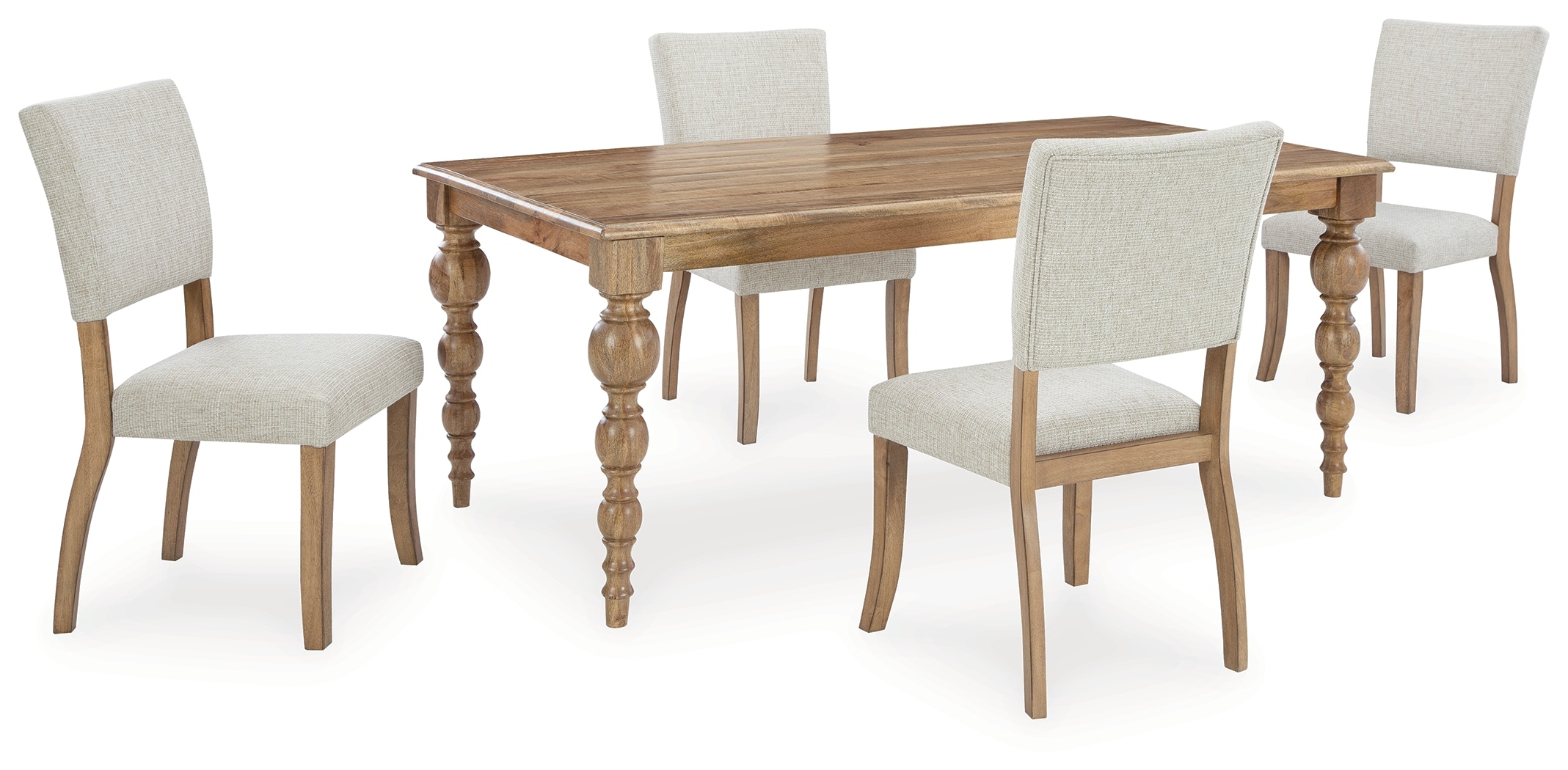 Ashley Rybergston Rybergston Dining Table and 4 Chairs D601D1 ...