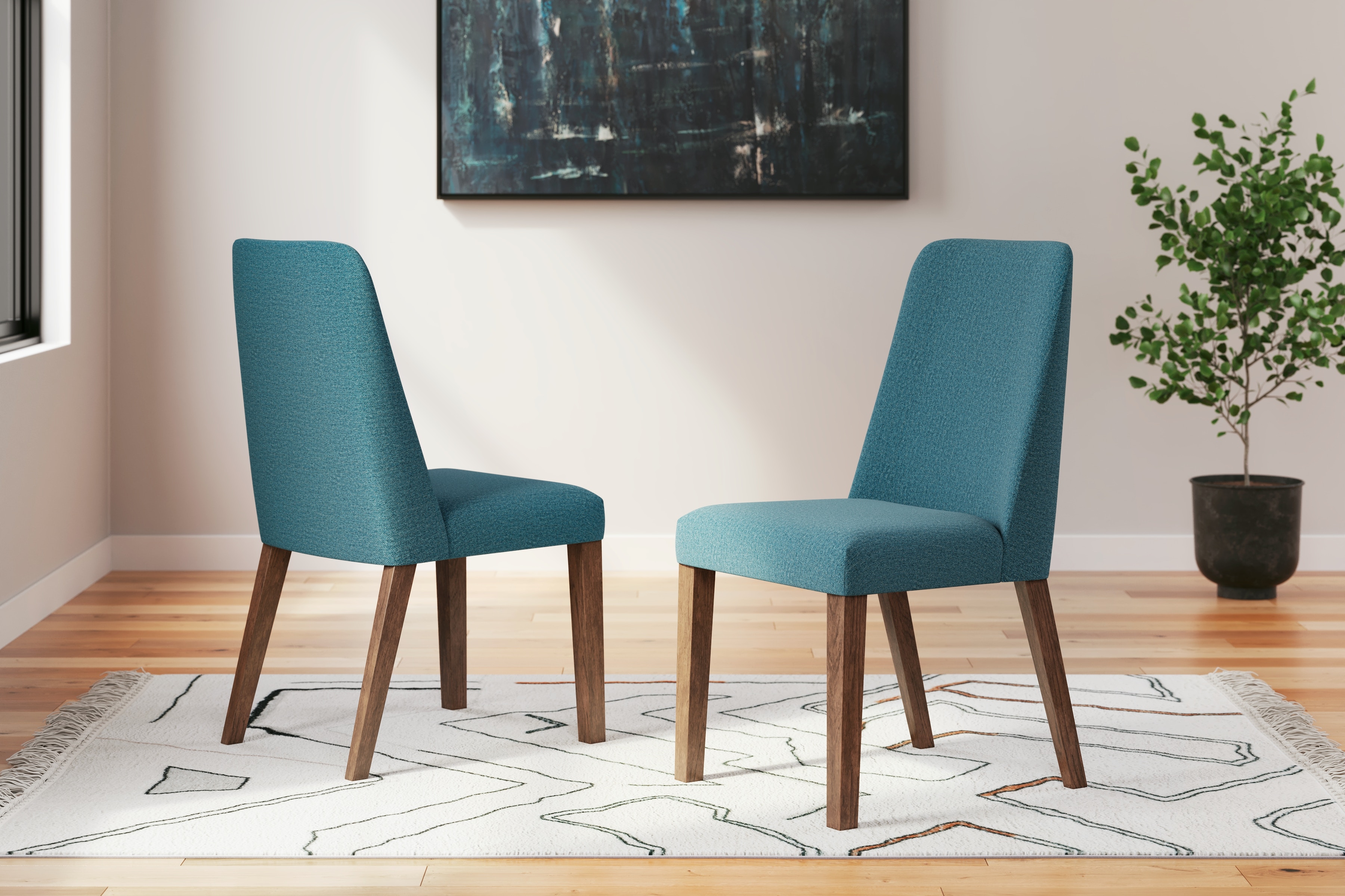 Ashley Lyncott Lyncott Dining Chair D615-03 - Portland, OR | Key Home ...