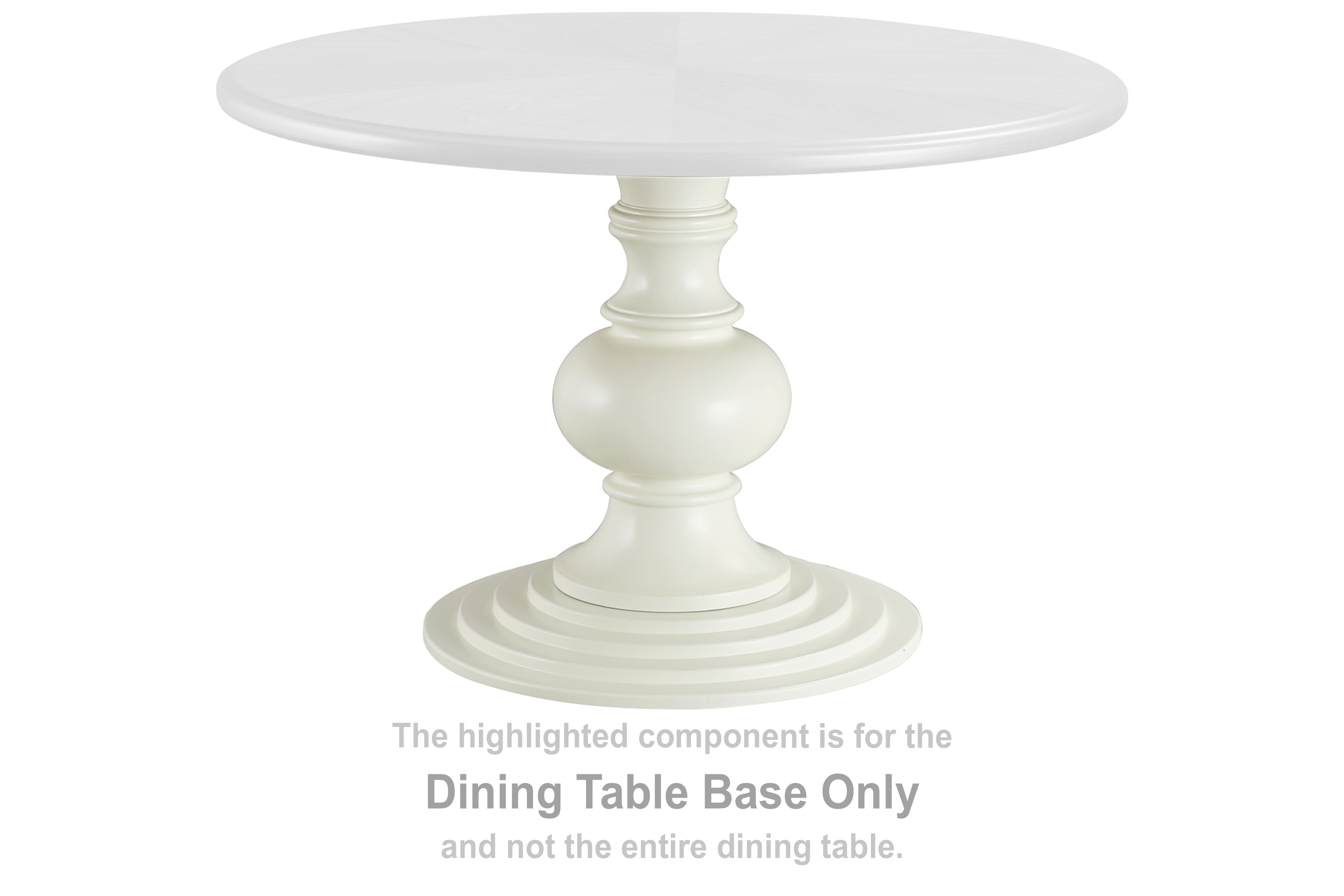 Signature Design by Ashley Casual Dining Shatayne Dining Table Base ...