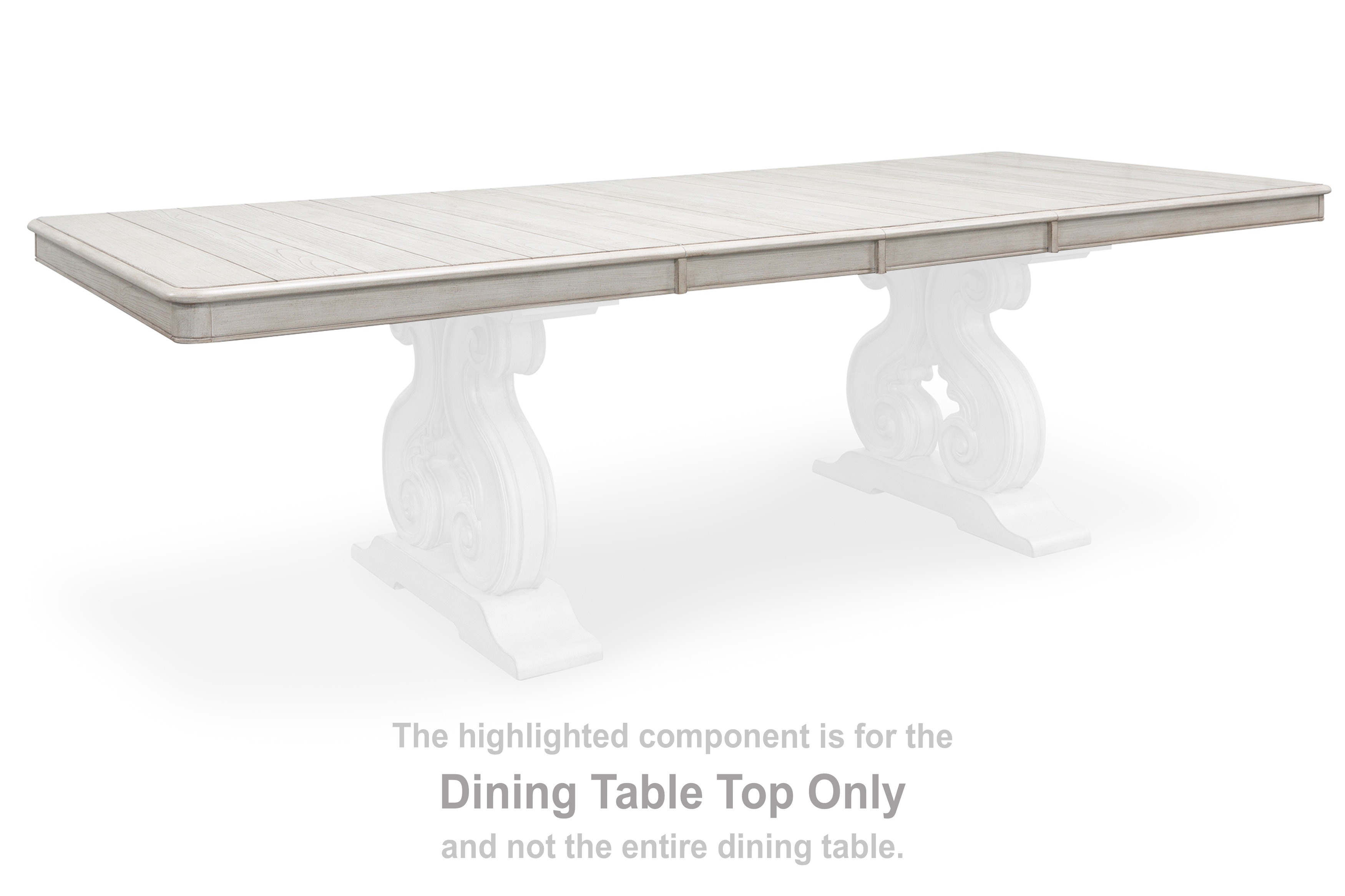 Signature Design by Ashley Casual Dining Arlendyne Dining Extension Table Top D980-55T - Haynes