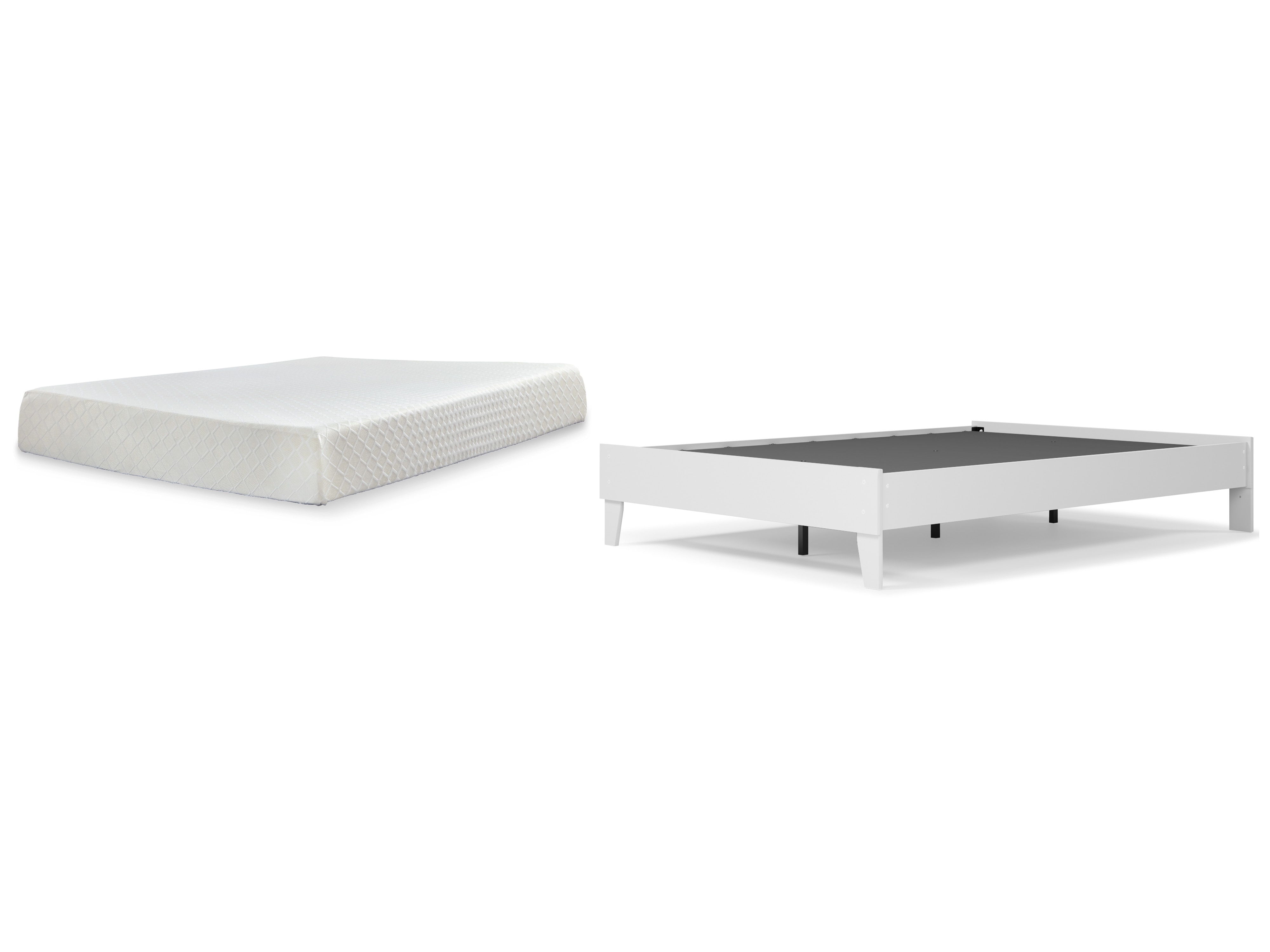 Signature Design by Ashley Bedroom Bed and Mattress Package PKG018384 ...